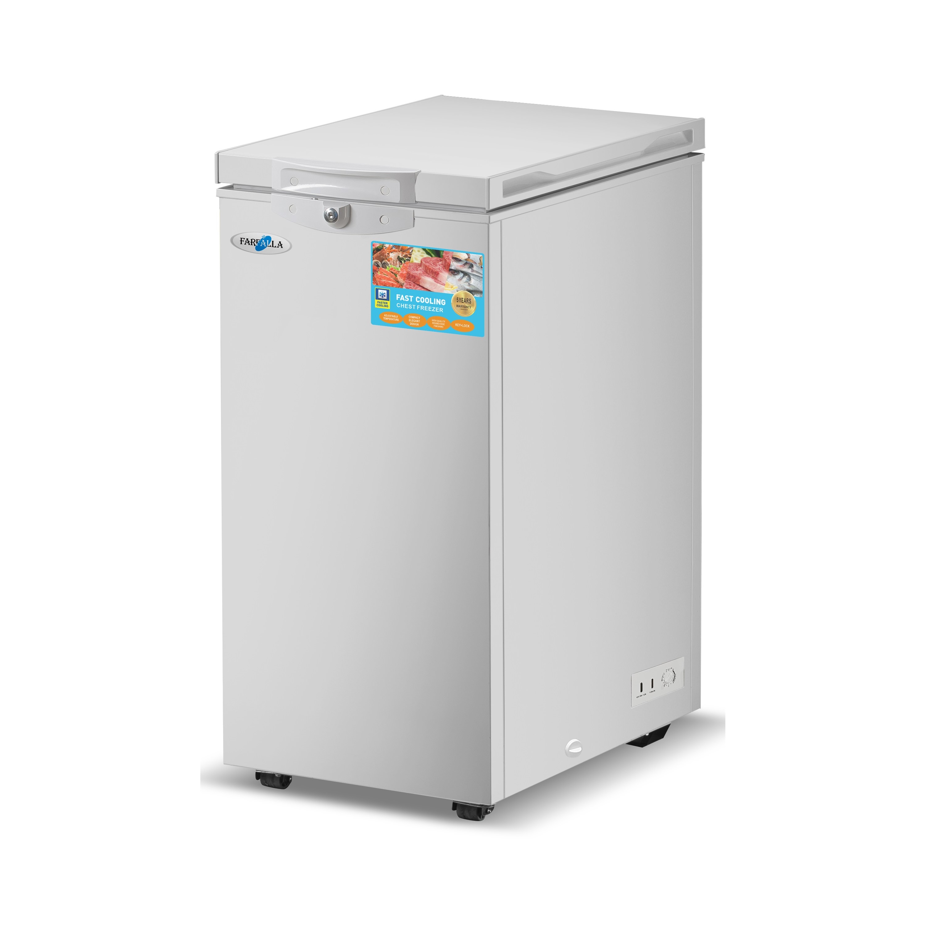 Farfalla Chest Freezer FCF-70W | NTUC FairPrice