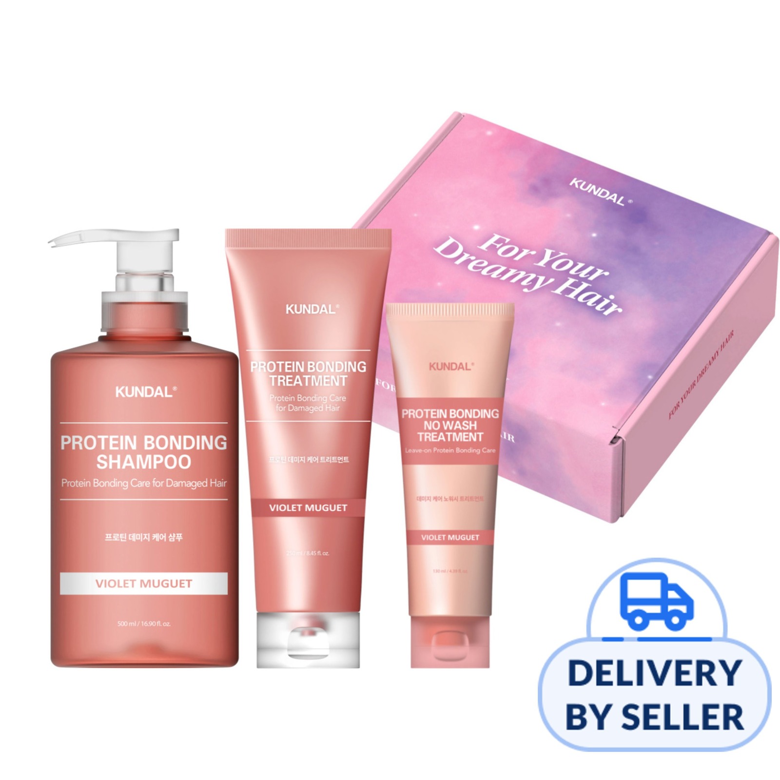 KUNDAL Damage Care Line Set of 3 - Leather Iris | NTUC FairPrice