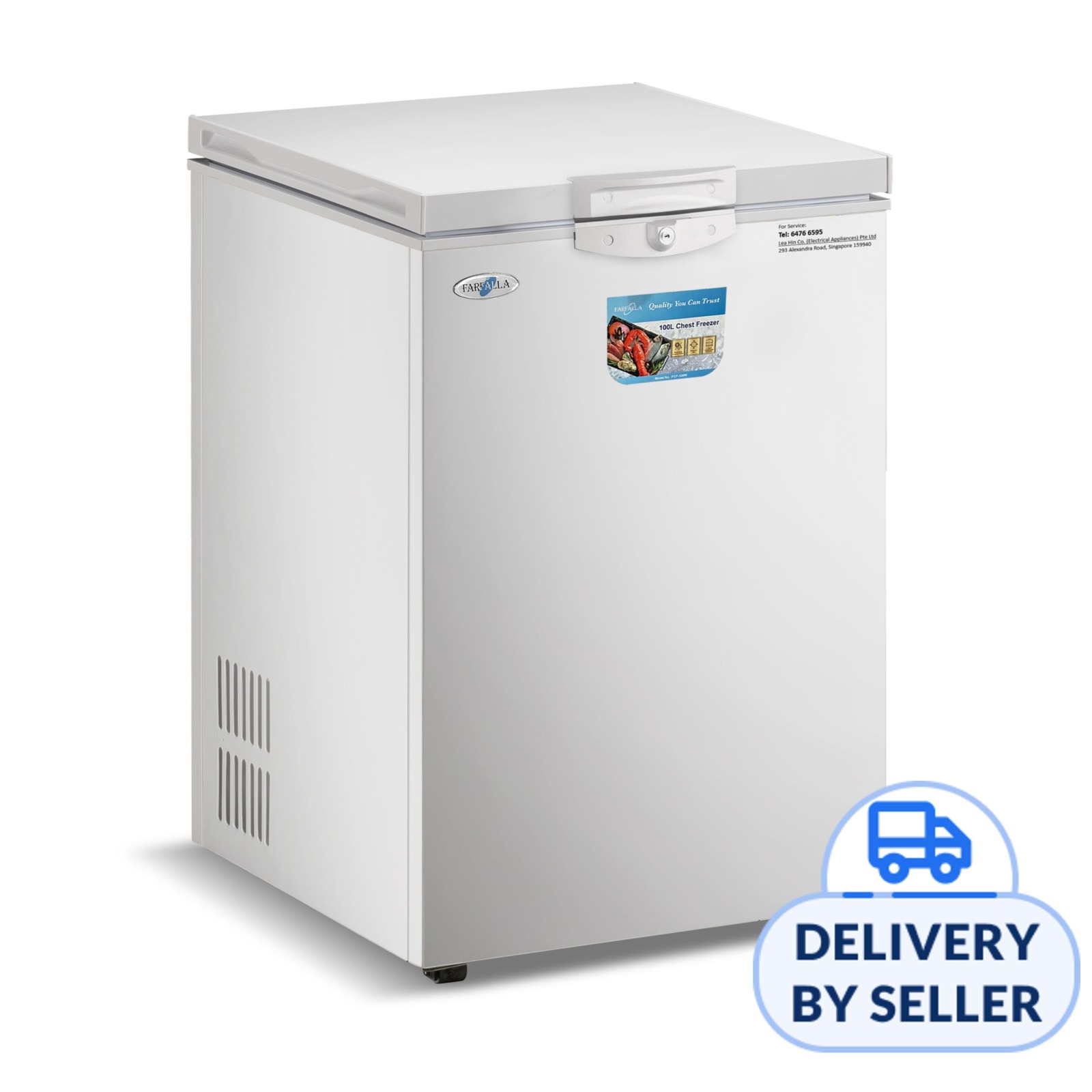 Farfalla Chest Freezer FCF-100W | NTUC FairPrice