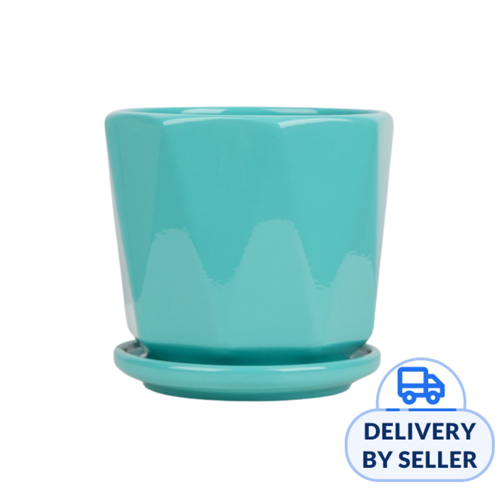 JM Flower POT HY70016.14 - Green | NTUC FairPrice