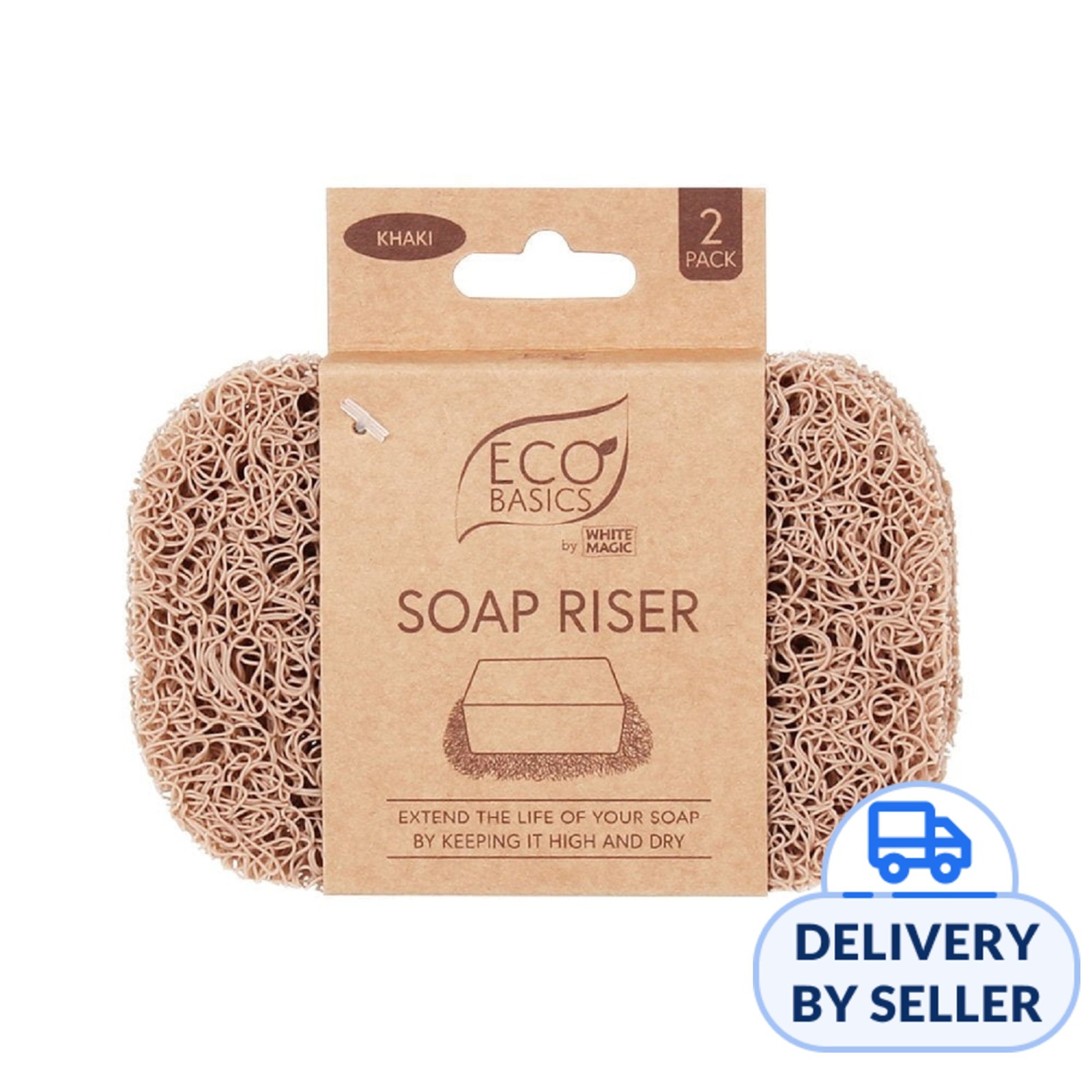 White Magic Eco Basics Soap Riser - Khaki Extends Soap Life | NTUC ...