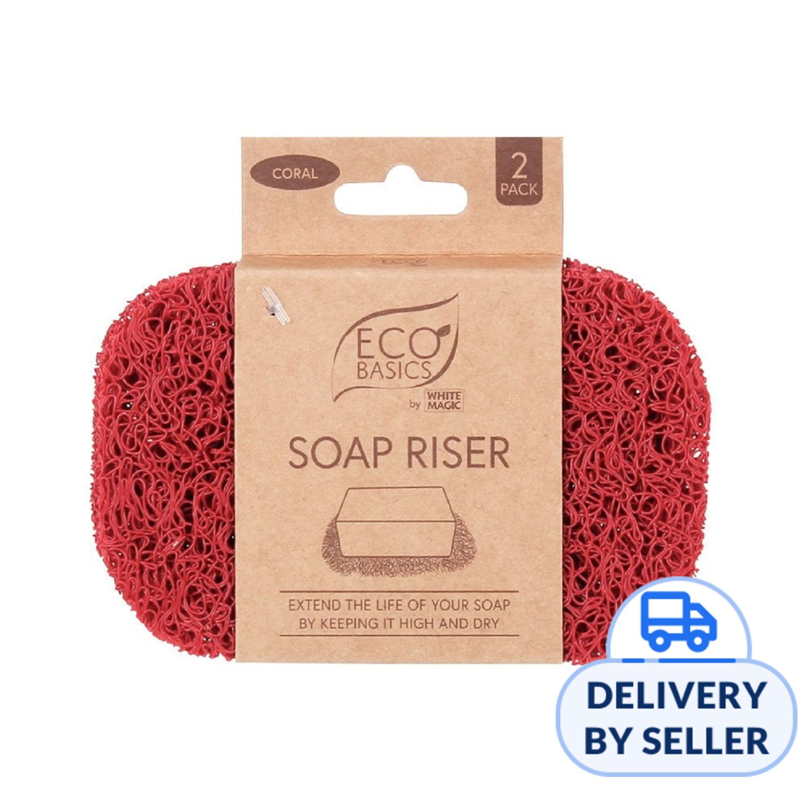 White Magic Eco Basics Soap Riser - Coral Extends Soap Life | NTUC ...