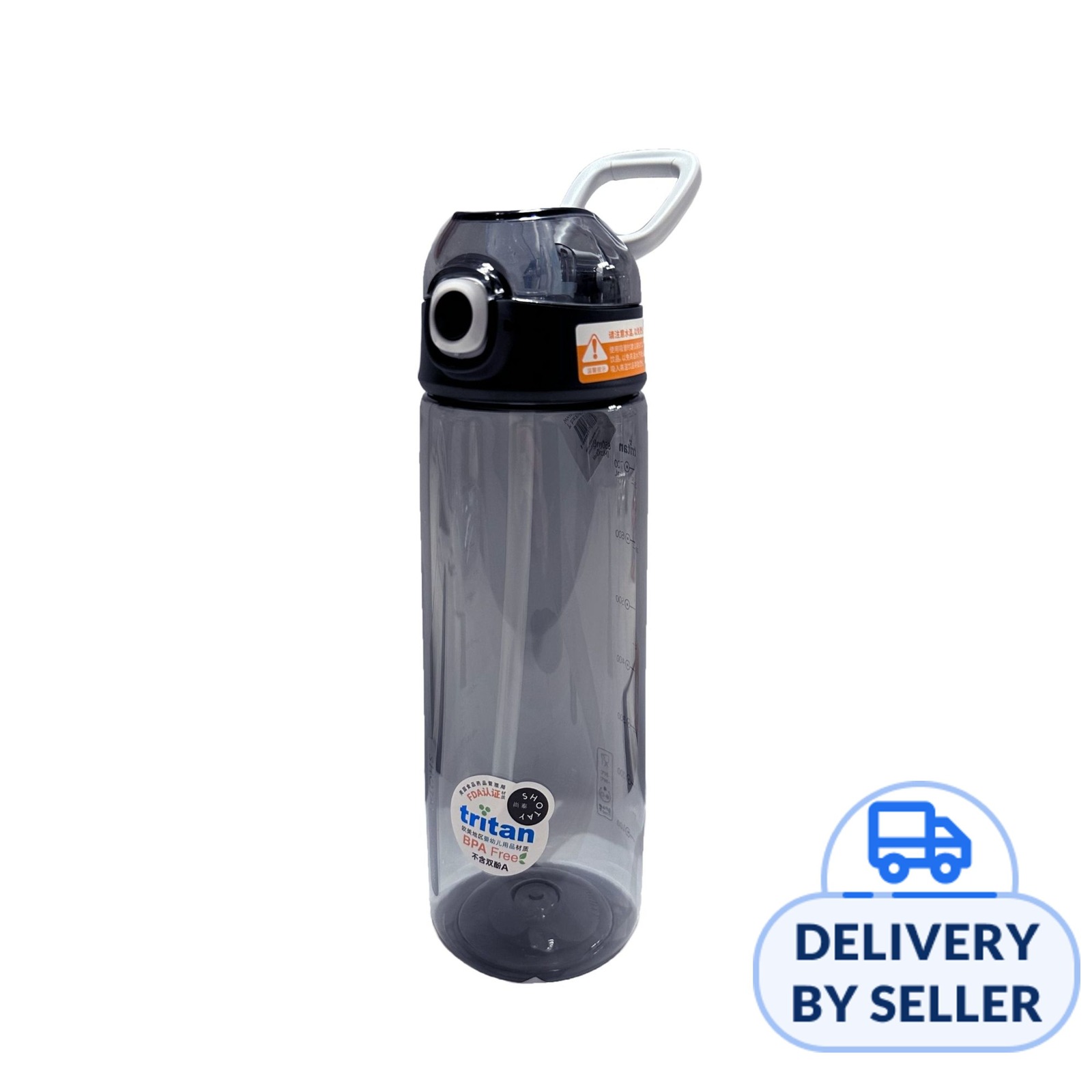Maya & Friends Tritan Water Bottle (850ml) - Black | NTUC FairPrice