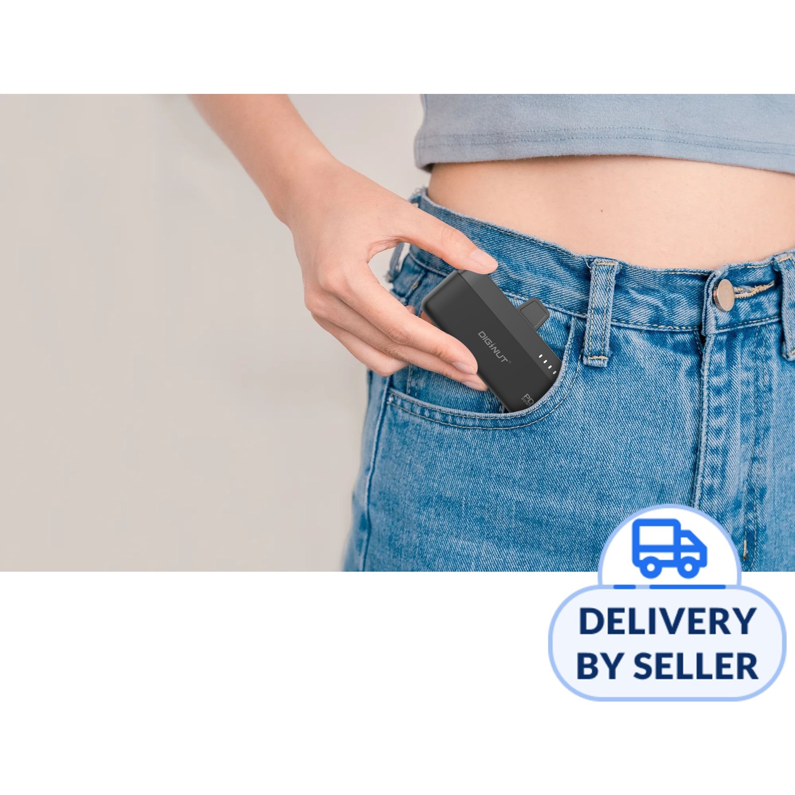 Gadget MIX P-43C 5000mAh Mini Portable Powerbank Black | NTUC FairPrice