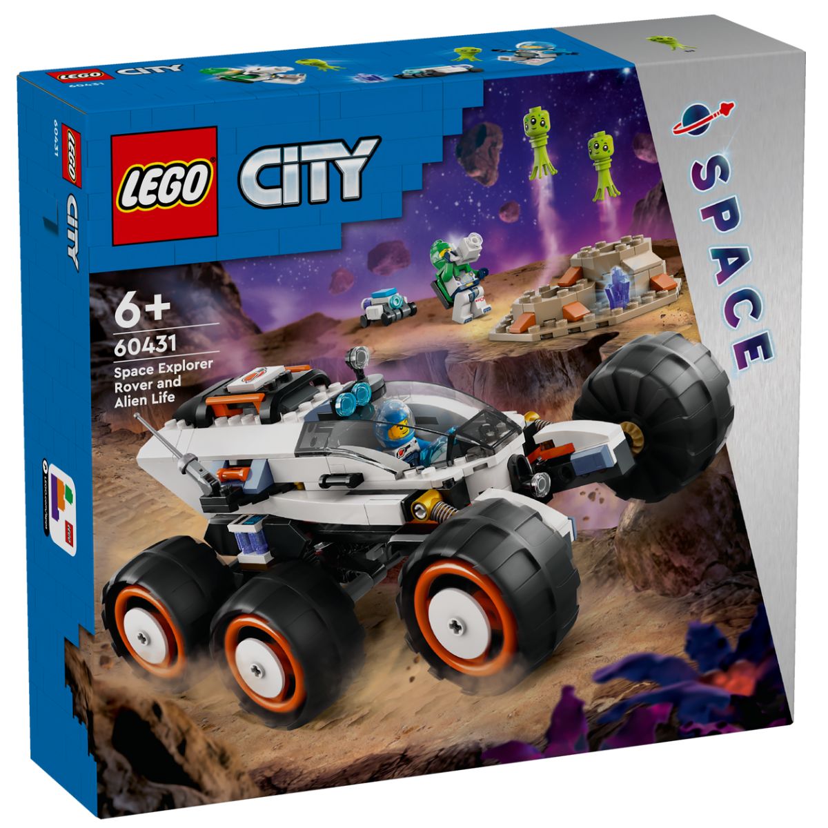 LEGO 60431 City Space Explorer Rover and Alien Life | NTUC FairPrice