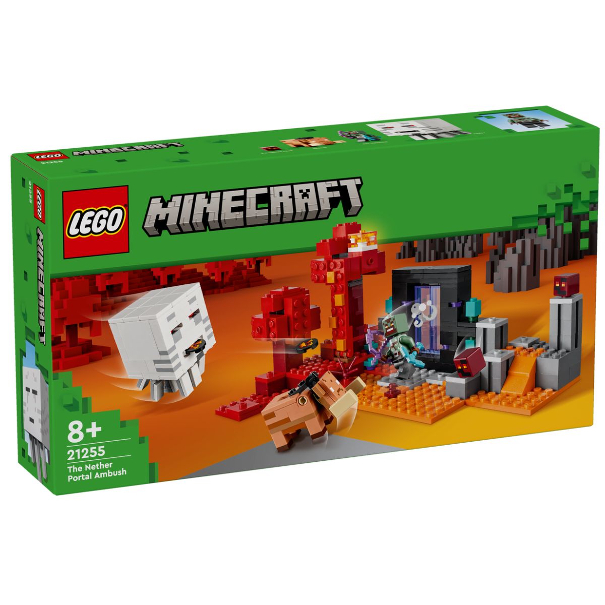 LEGO 21255 Minecraft The Nether Portal Ambush | NTUC FairPrice