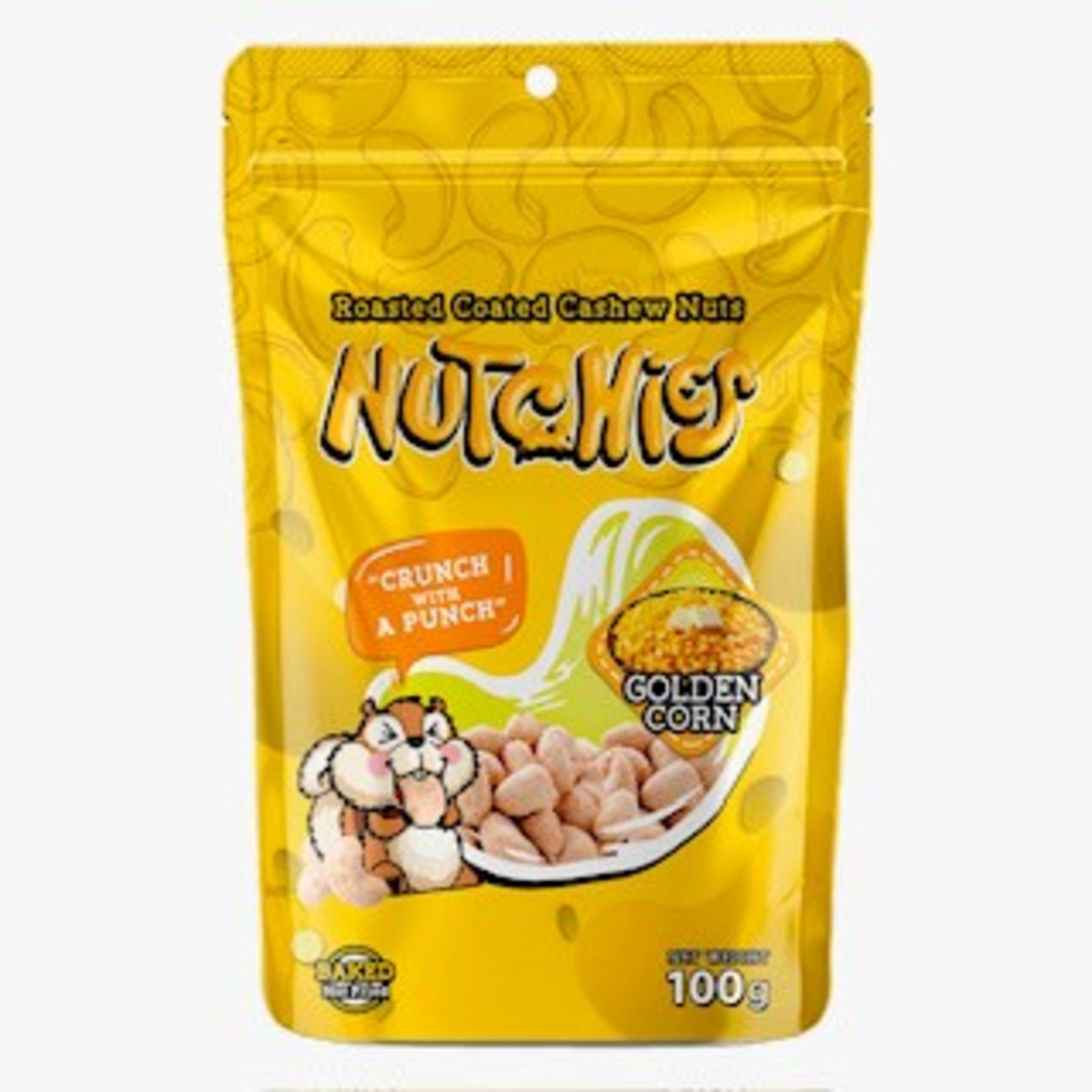NUTCHIES Roasted Coated Cashew Nuts - Golden Corn | NTUC FairPrice