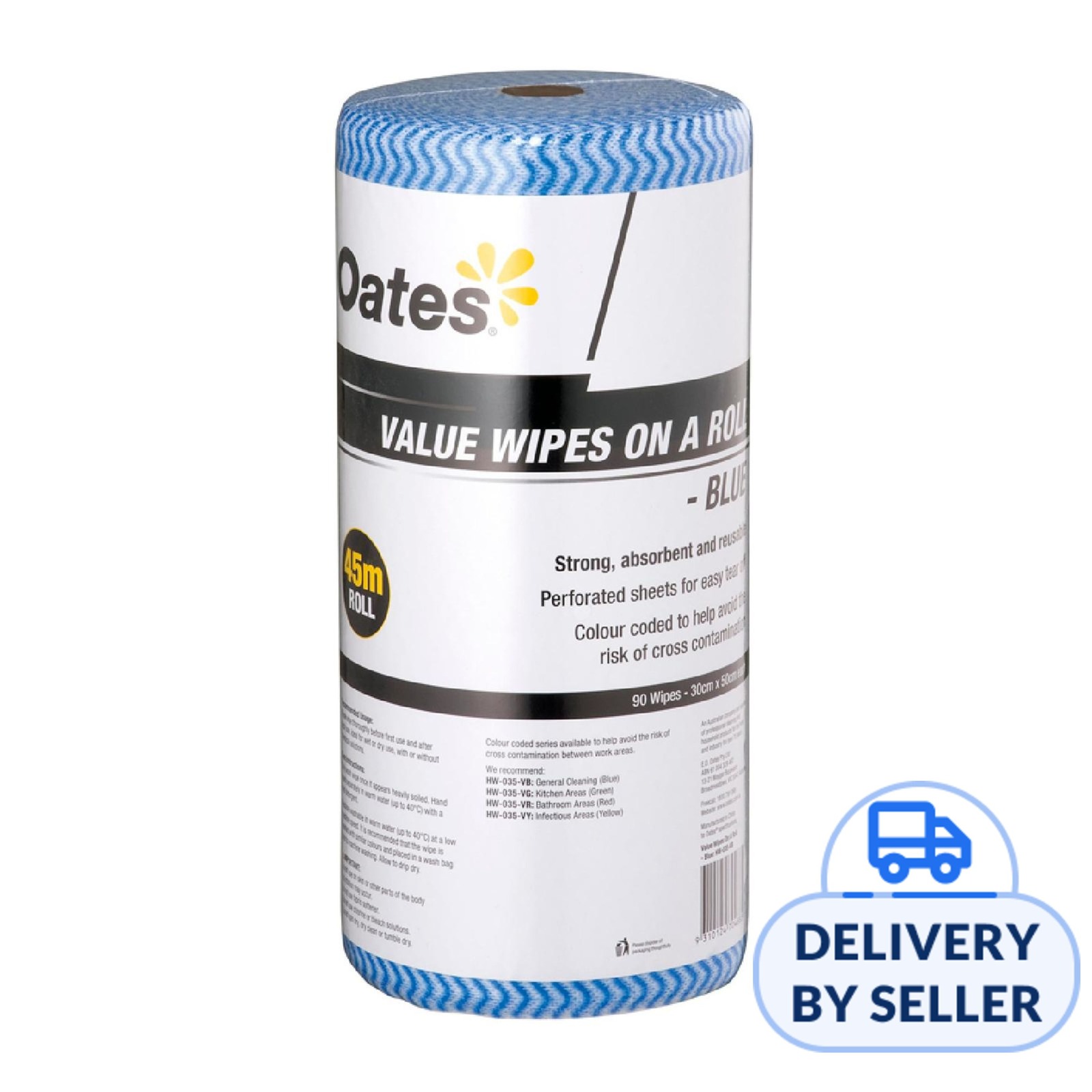 Oates Value Wipes - Blue | NTUC FairPrice