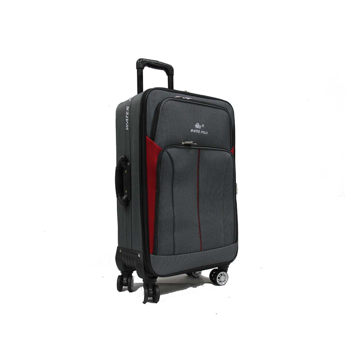 24" Medium Economical Softside Expandable Luggage - Grey | NTUC FairPrice