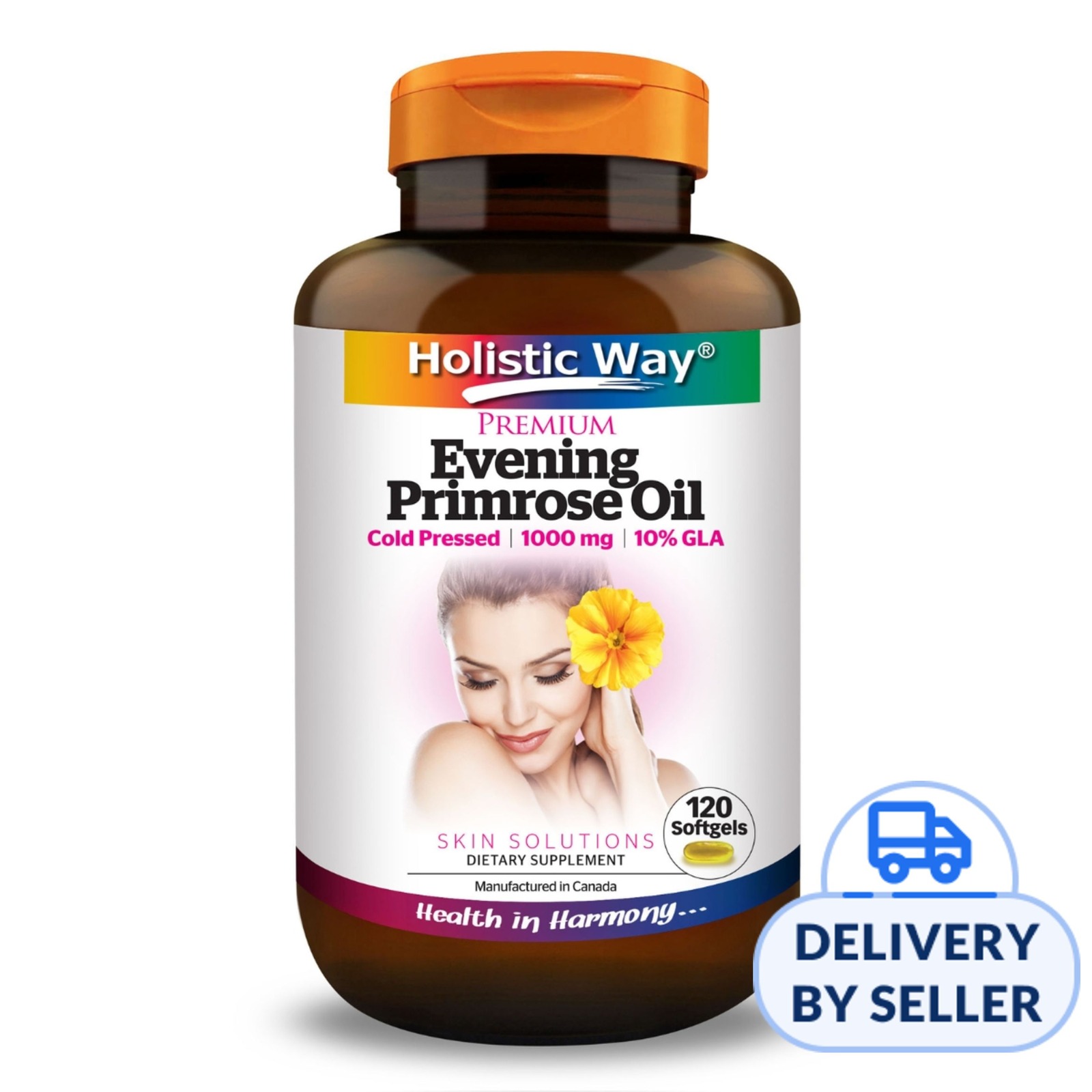 Holistic Way Premium Cold Pressed Evening Primrose Oil 1000MG | NTUC ...