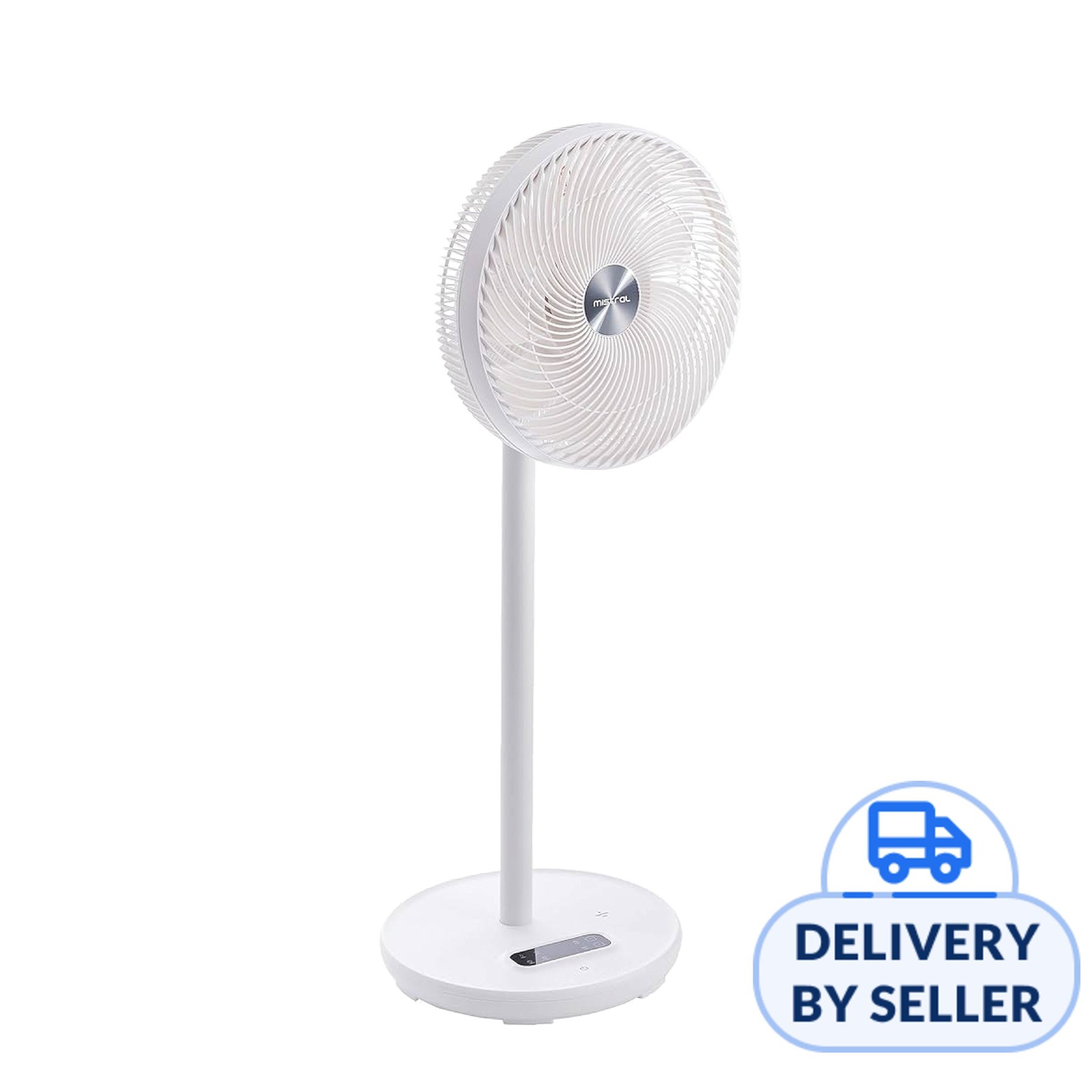 Mistral Mimica 12" High Velocity Stand Fan MHV912R - White | NTUC FairPrice