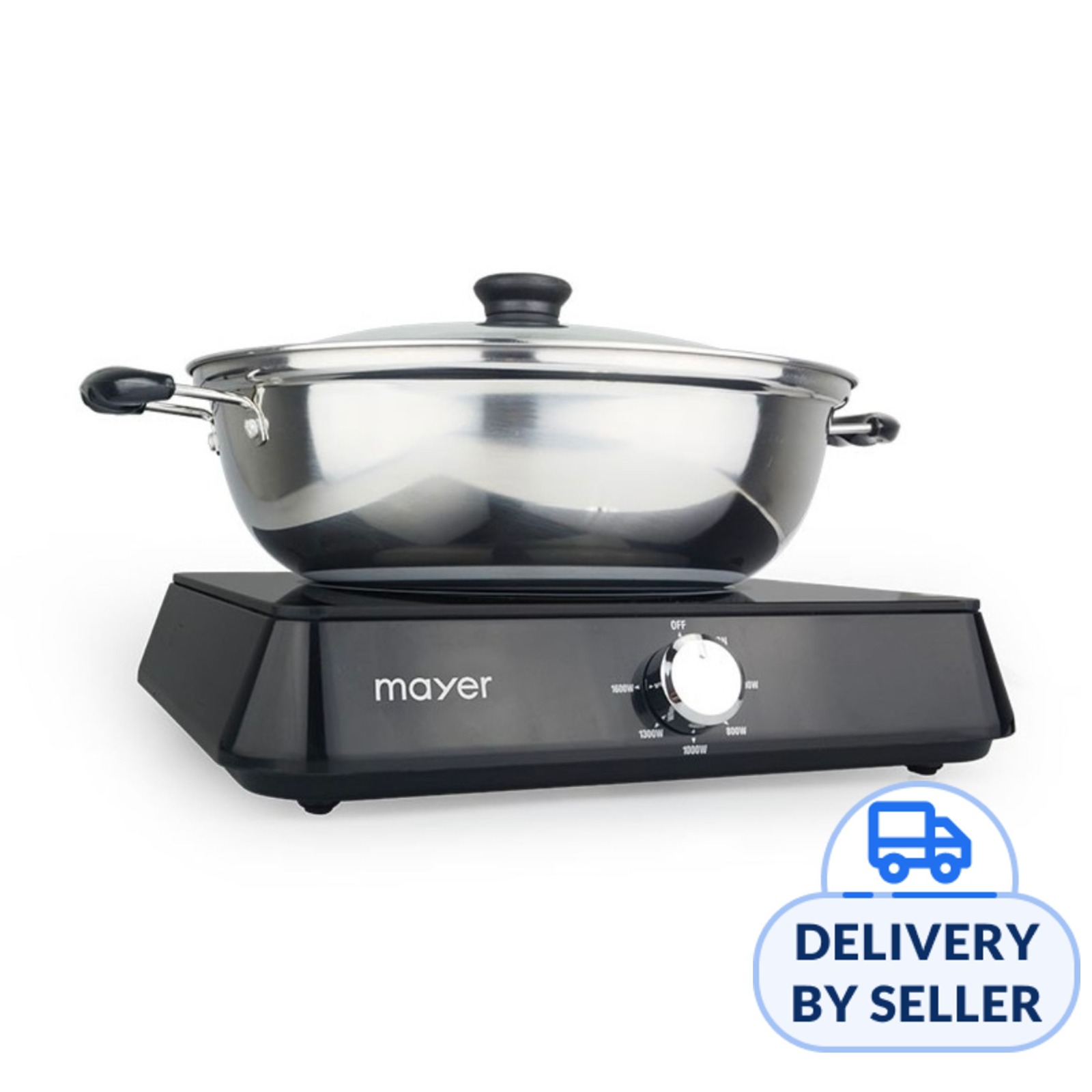 Mayer Induction Cooker MMIC1619 - Black | NTUC FairPrice
