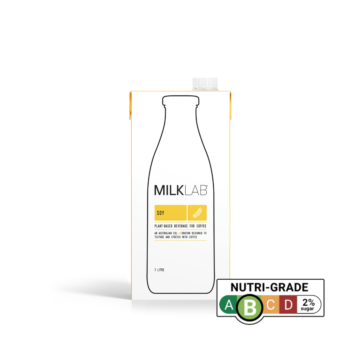 MilkLAB Soy Milk Plant-Based Beverage For Coffee | NTUC FairPrice