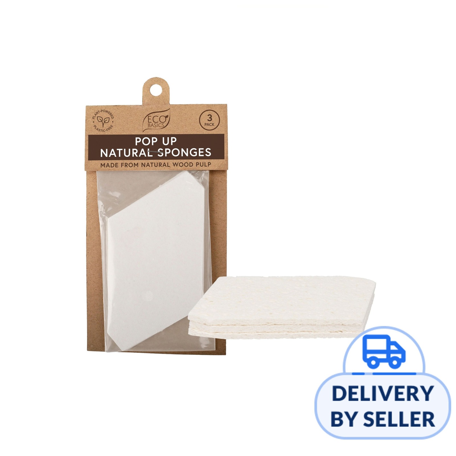 White Magic Eco Basics Pop Up Natural Sponges Plastic Free | NTUC FairPrice