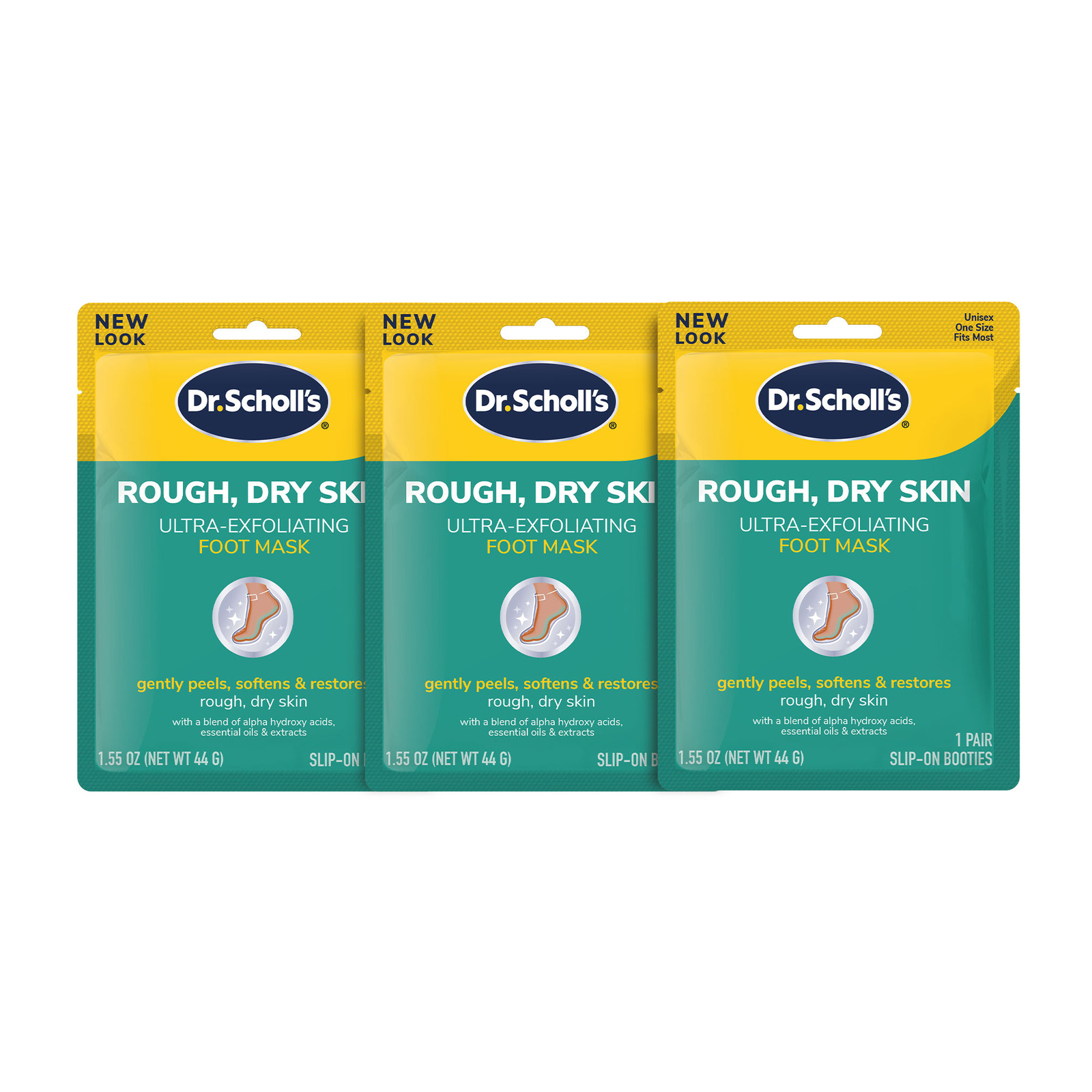 Dr. Scholl's Rough, Dry Skin Ultra-Exfoliating Foot Mask | NTUC FairPrice