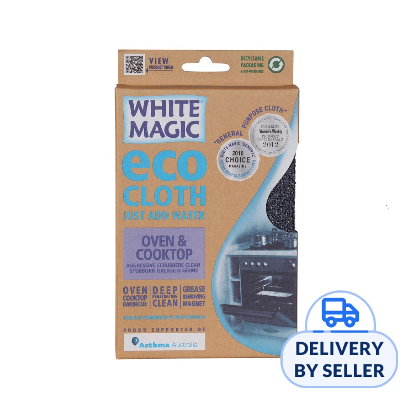 White Magic Eco Cloth Oven & Cooktop Cleans with Just Water | NTUC ...