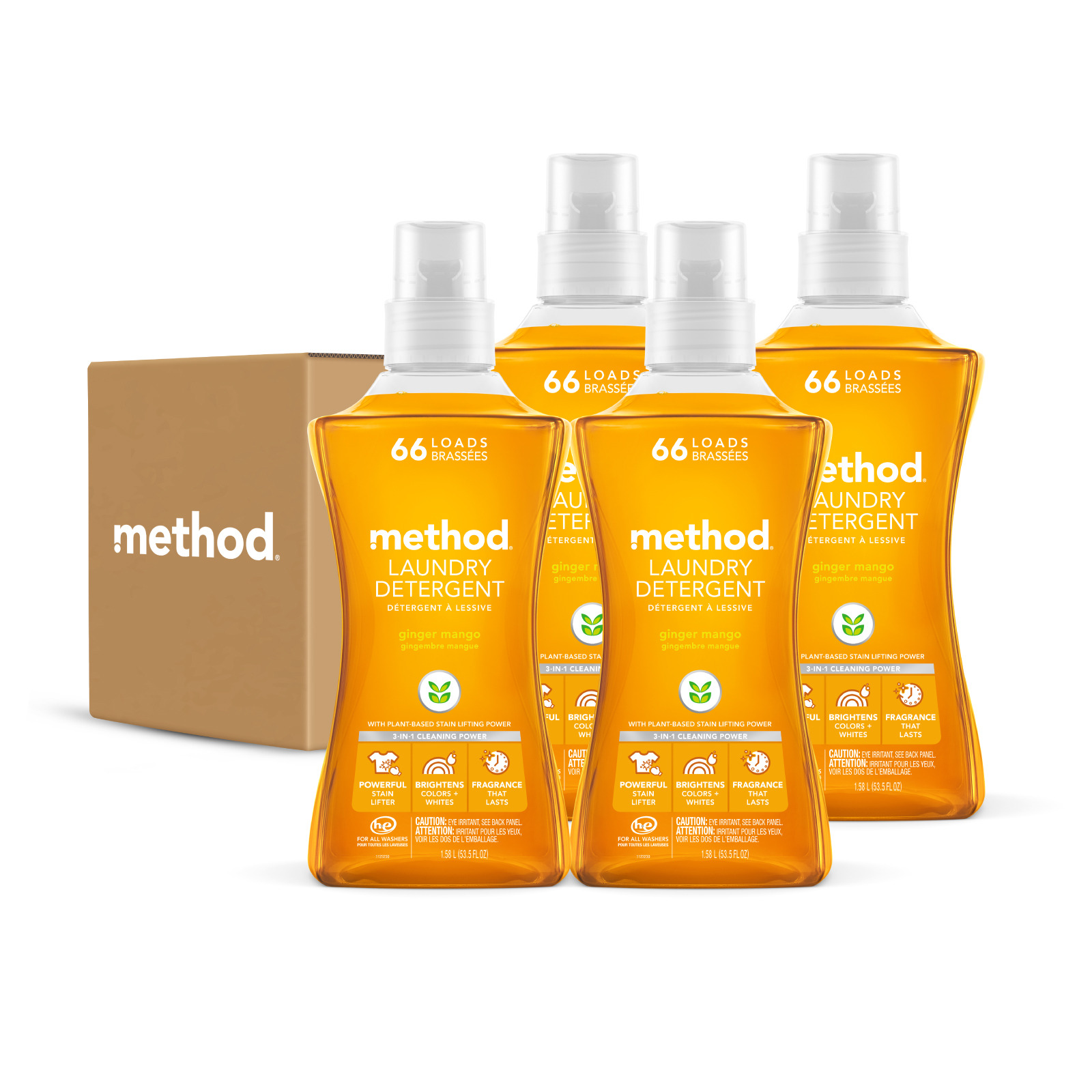 Method Laundry Detergent - Ginger Mango (CTN) | NTUC FairPrice