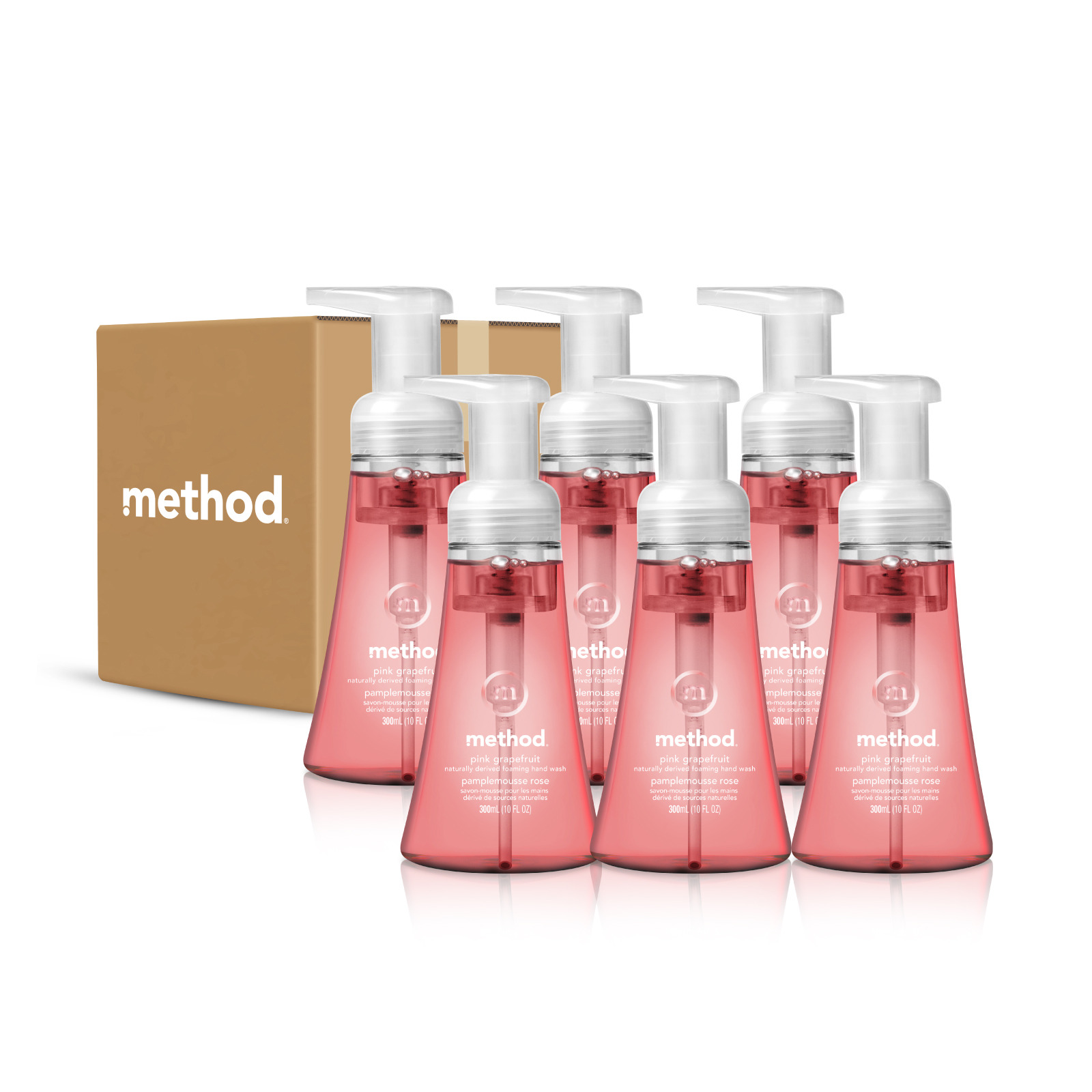 Method [Carton] Foaming Hand Wash - Pink Grapefruit | NTUC FairPrice