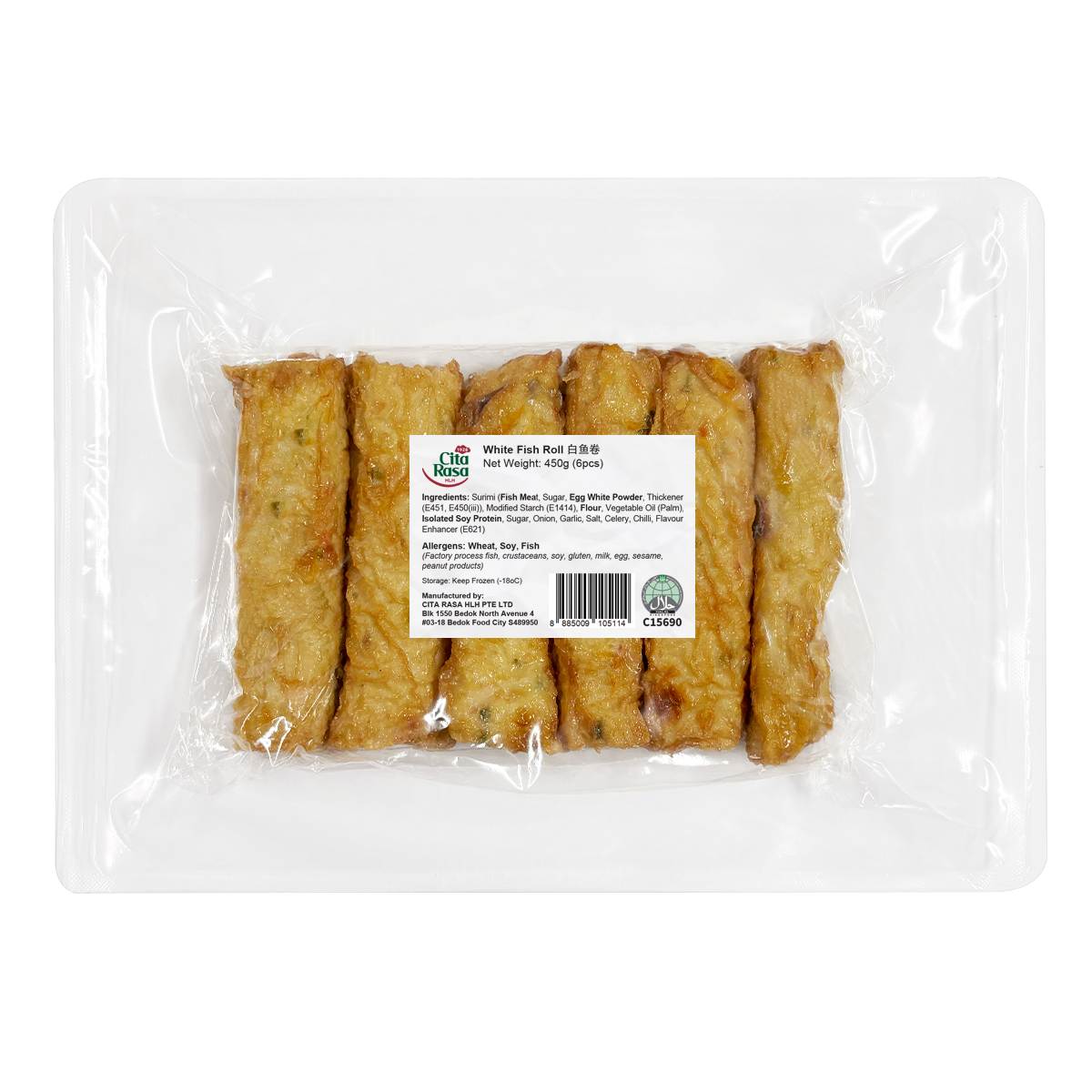 Cita Rasa HLH White Fish Roll | NTUC FairPrice