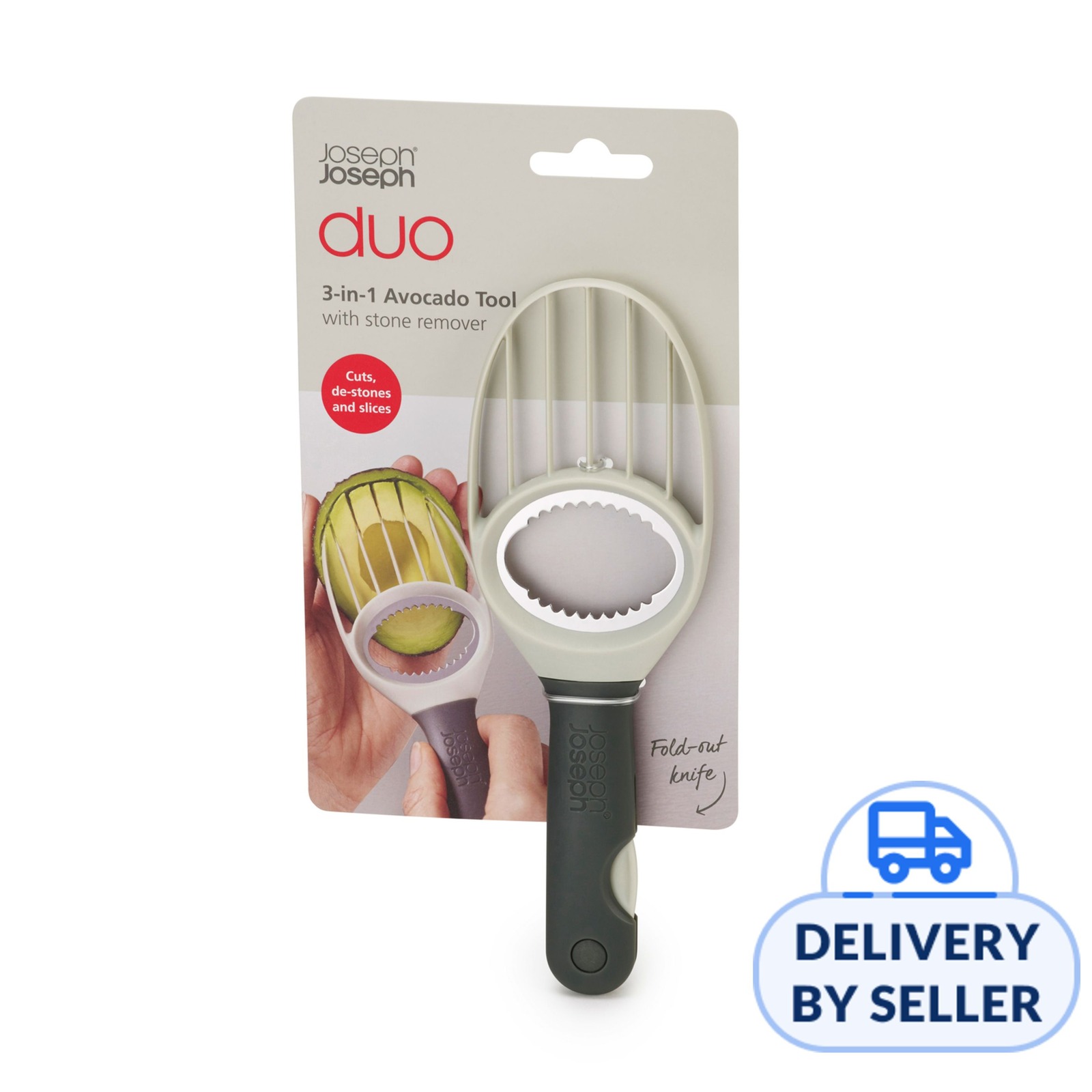 Joseph Joseph Duo 3-in-1 Avocado Tool w/Stone Remover | NTUC FairPrice