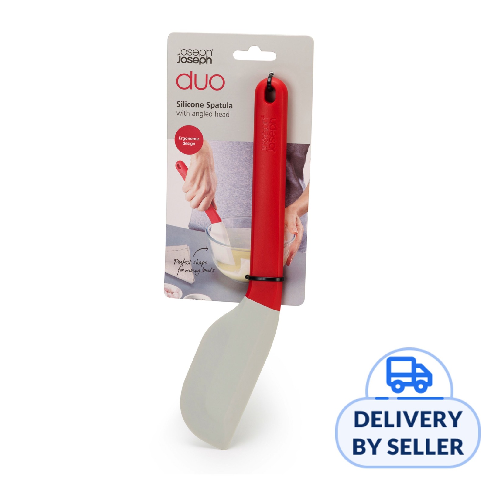 Joseph Joseph Duo Silicone Spatula w/Angled Head | NTUC FairPrice