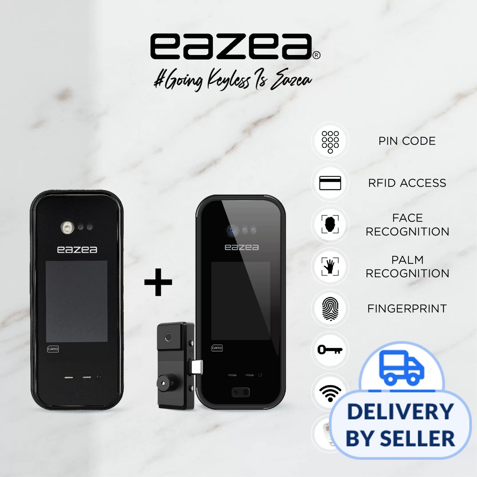 Eazea Eyeon Digital Door Lock & Eazea Eyeon-G Digital Gate | NTUC FairPrice
