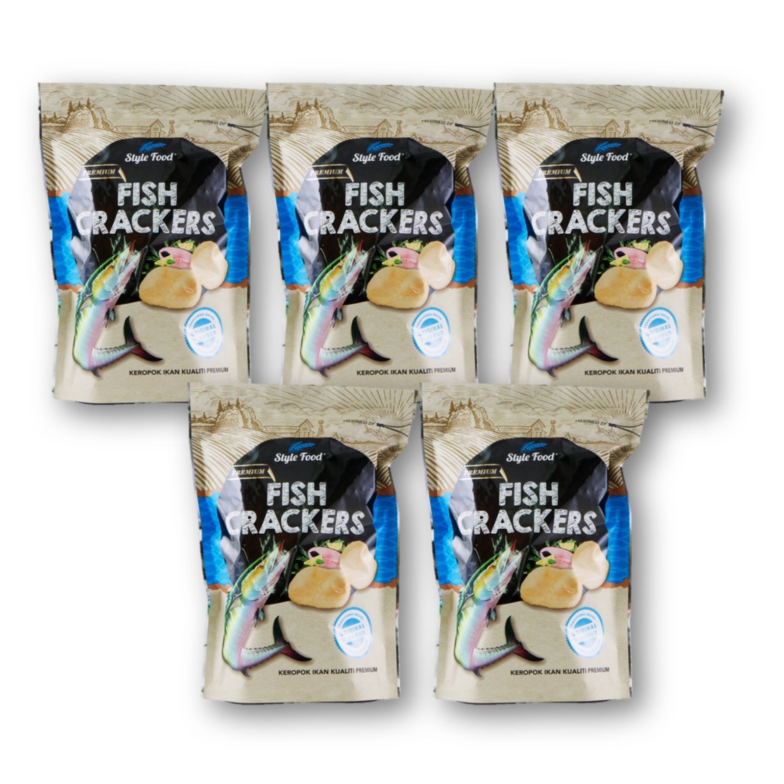 Style Food Premium Fish Crackers | NTUC FairPrice