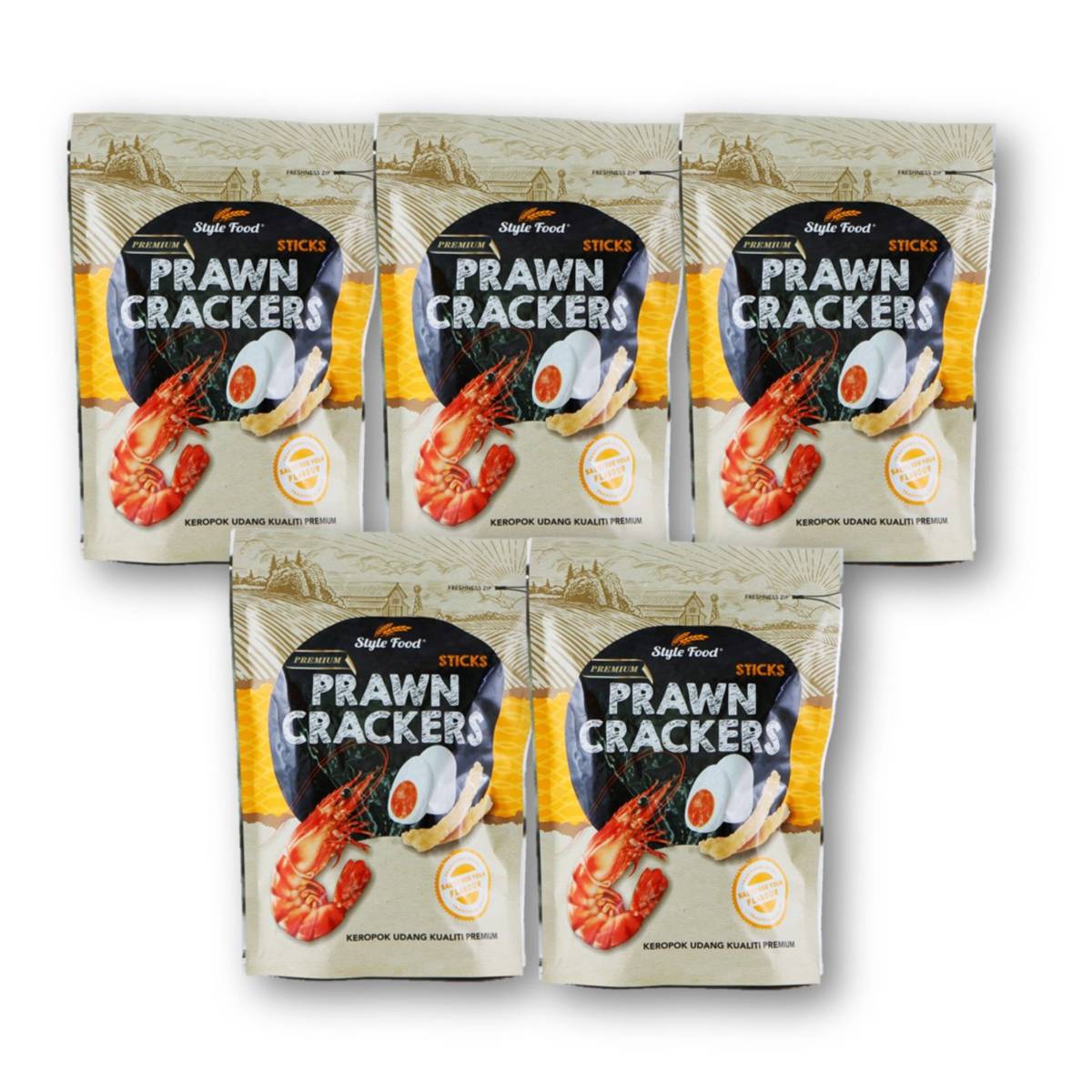 Style Food Premium Prawn Sticks Salted Egg Yolk | NTUC FairPrice