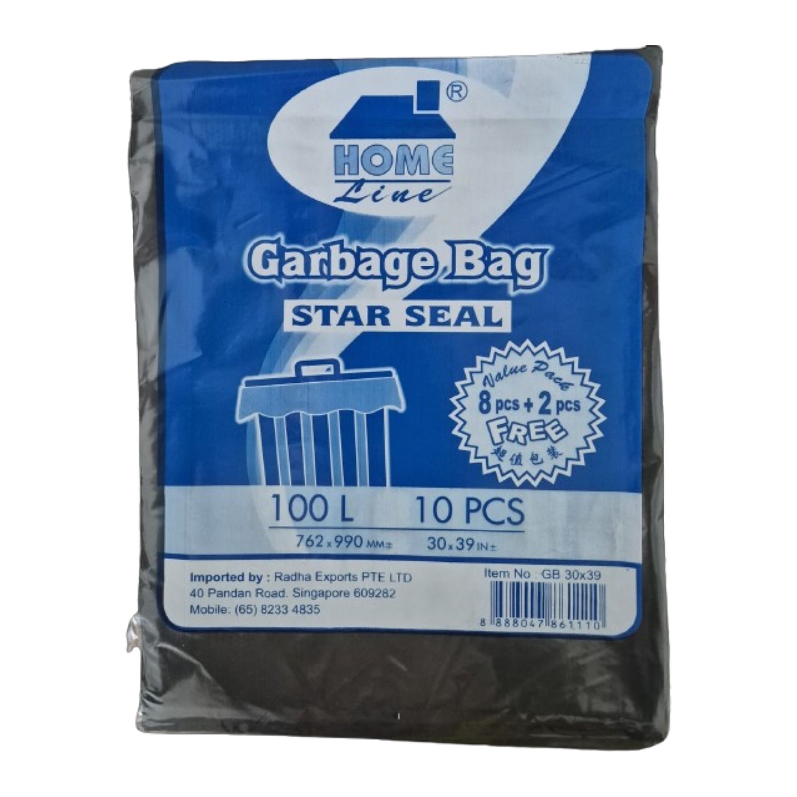 Mr Bazaar Garbage Thrash Bag Black | NTUC FairPrice