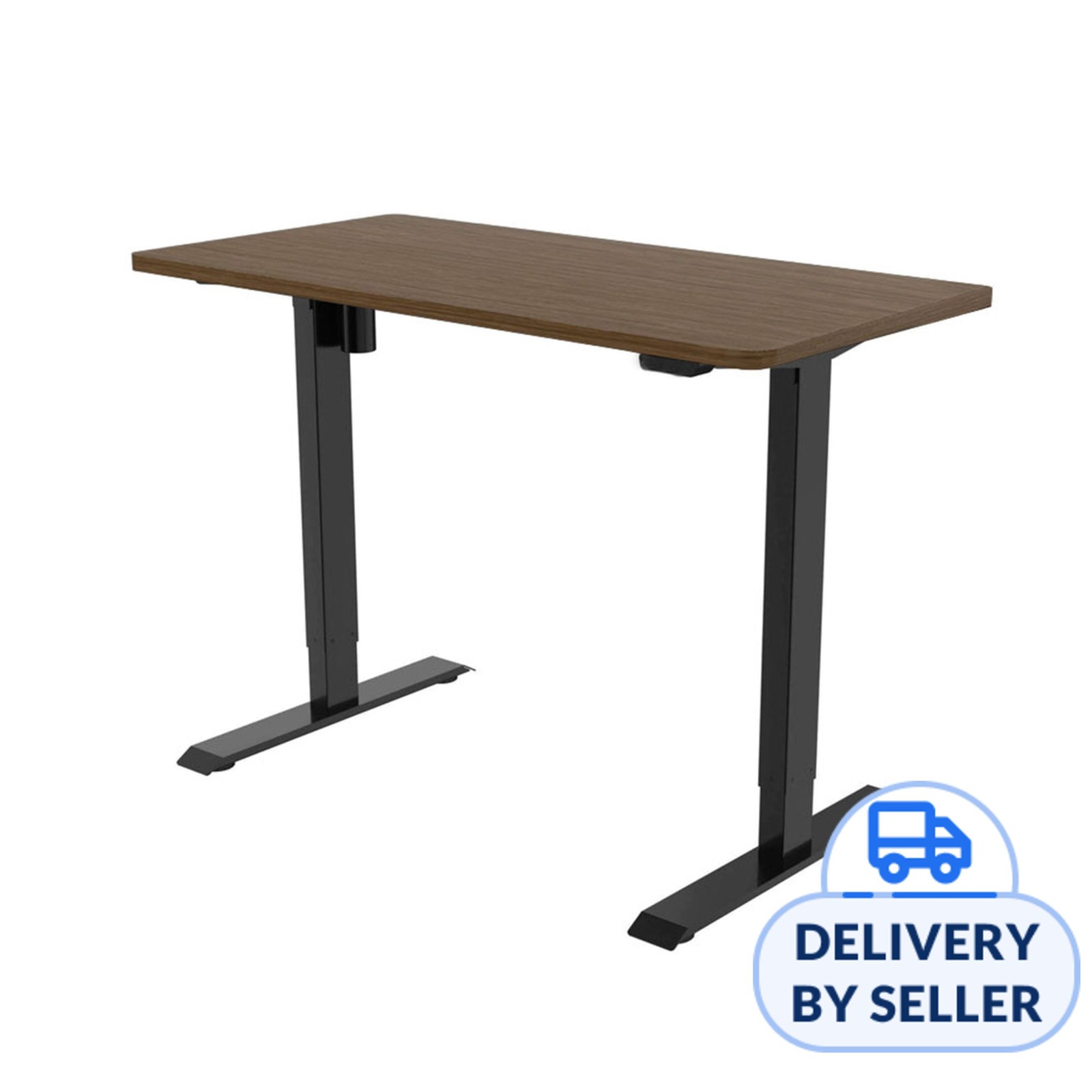 Midesk Electric Height Adjustable Desk 110x60cm - Wood | NTUC FairPrice