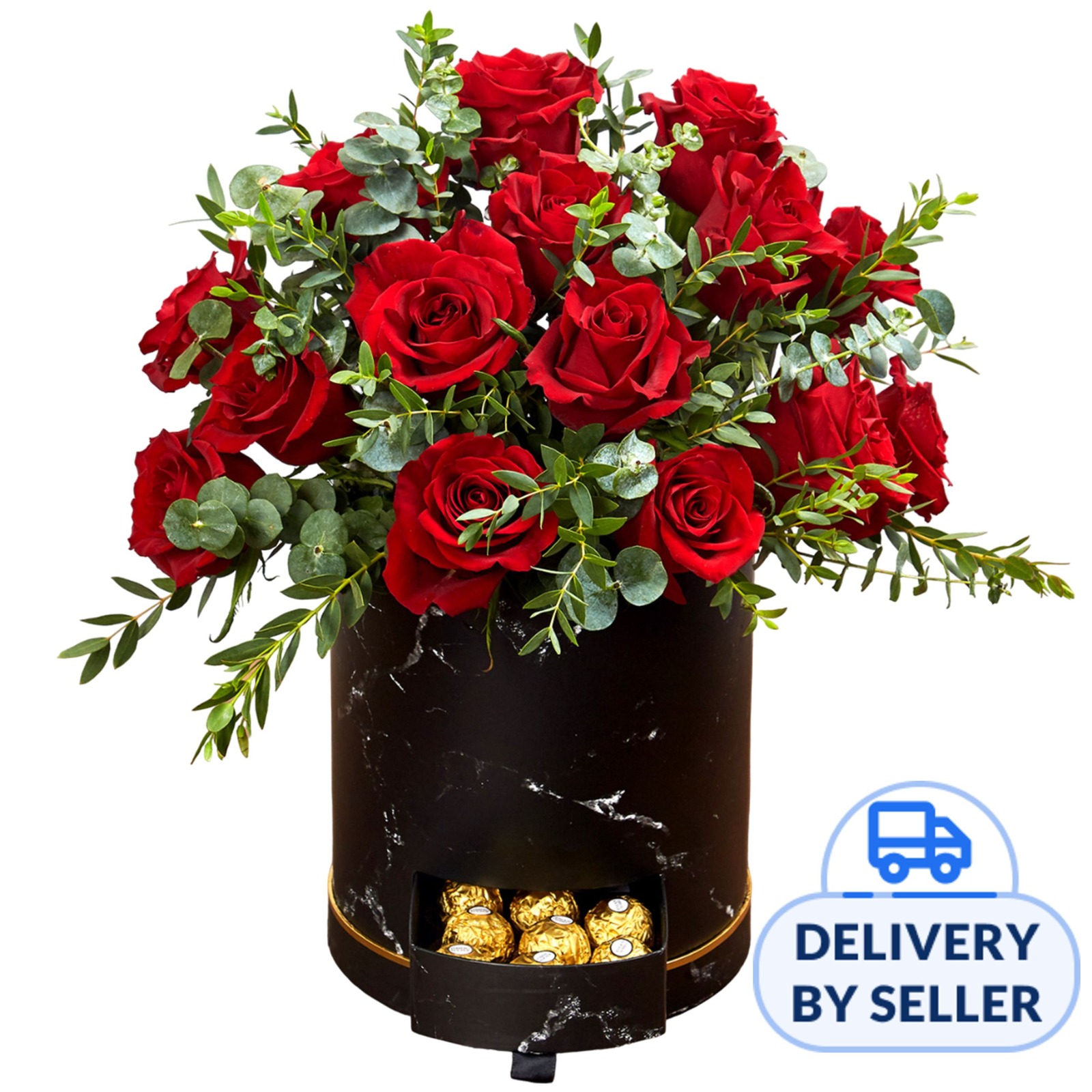 FNP Box Arrangement of 30 Roses | NTUC FairPrice