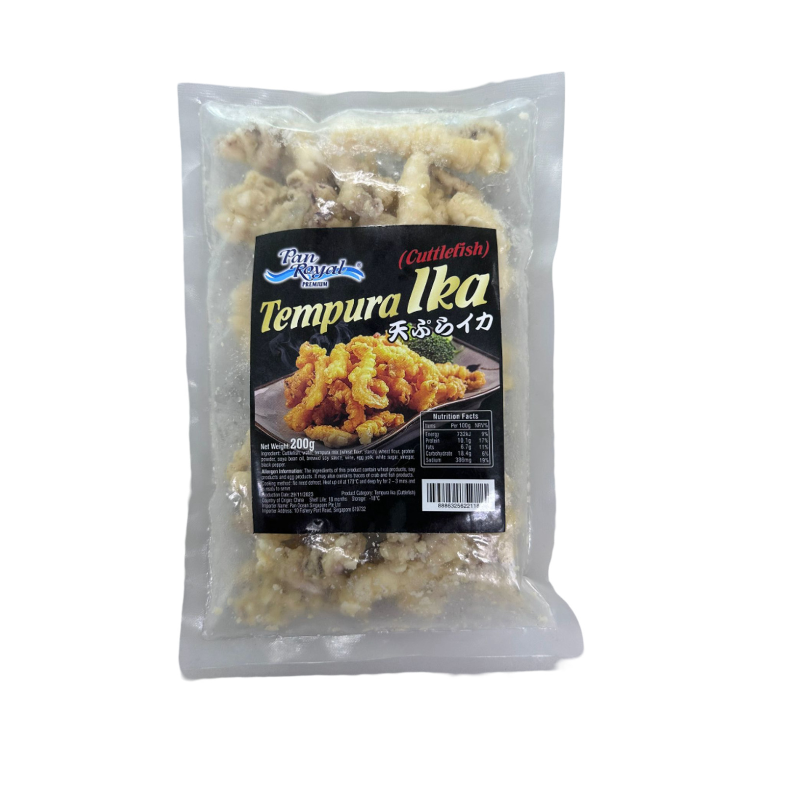 Pan Royal Frozen Tempura Ika | NTUC FairPrice