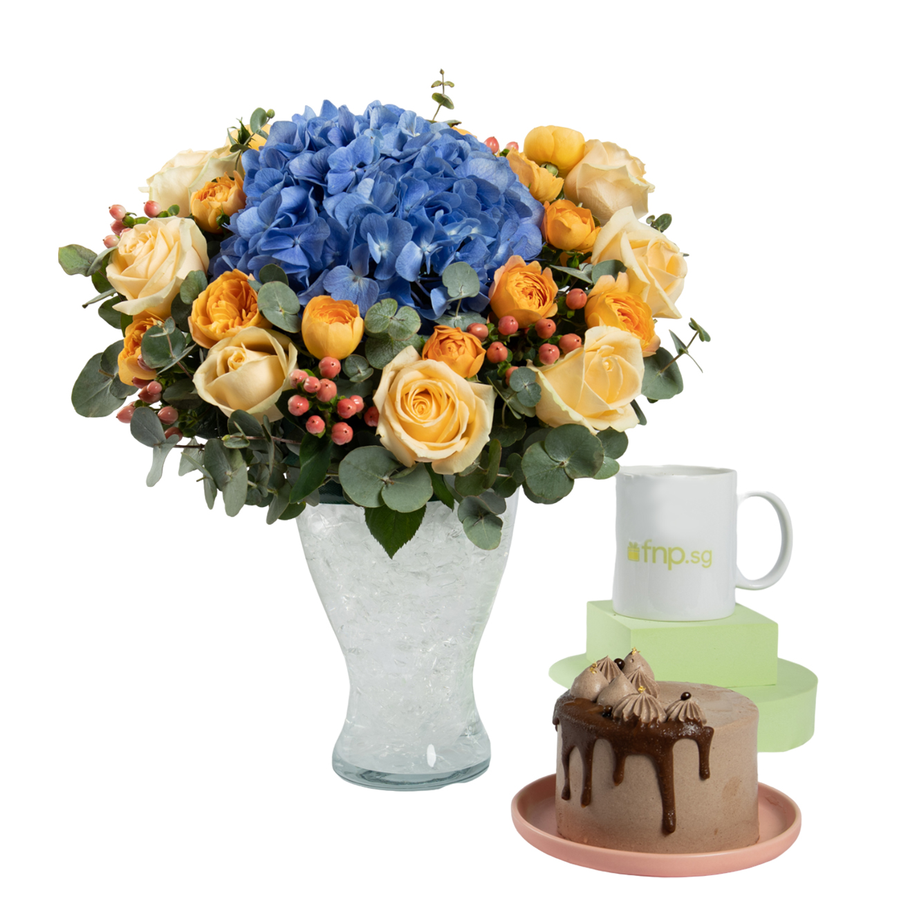 FNP Exquisite Hues and Cake | NTUC FairPrice