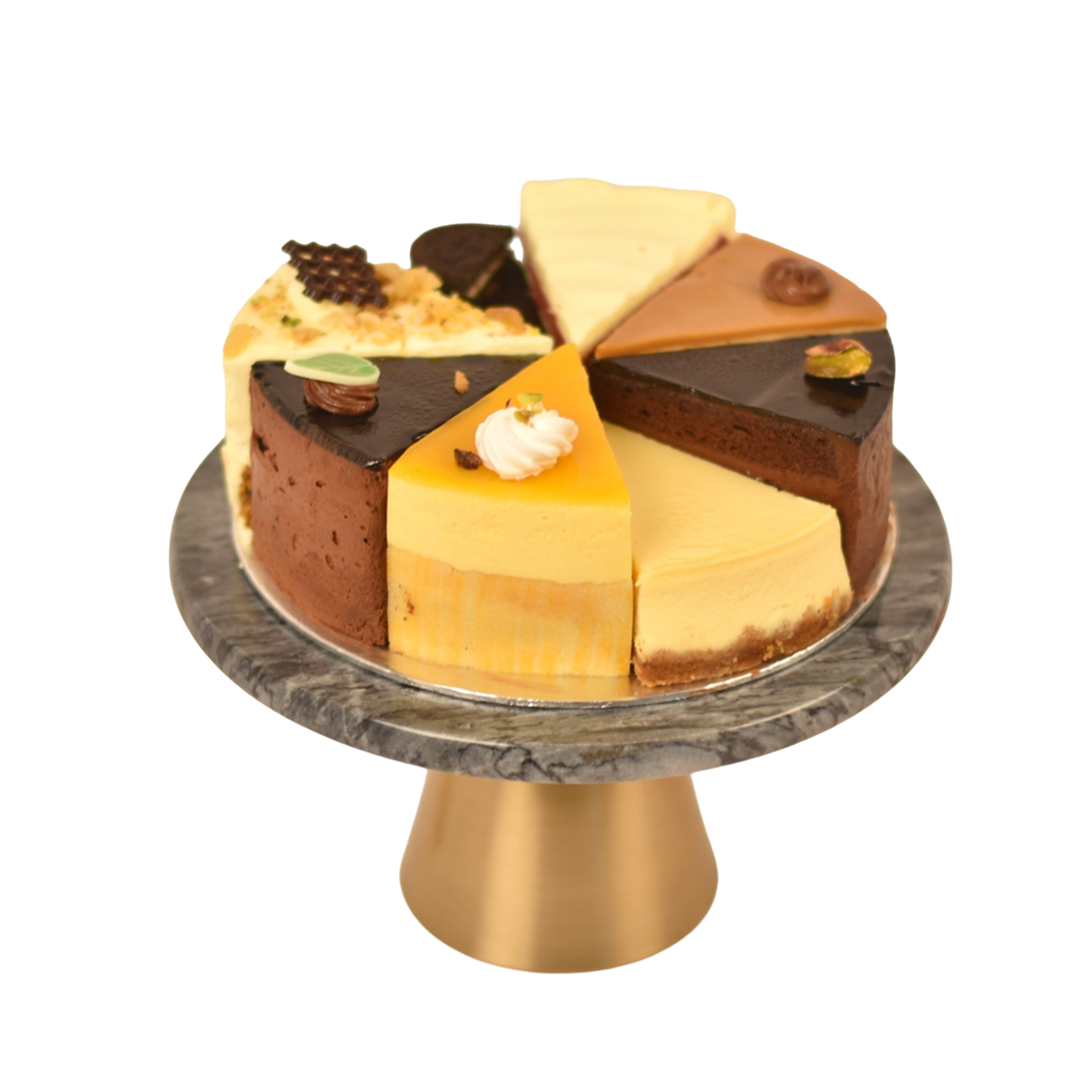 FNP Assorted Cake Slices - 8 Pcs | NTUC FairPrice