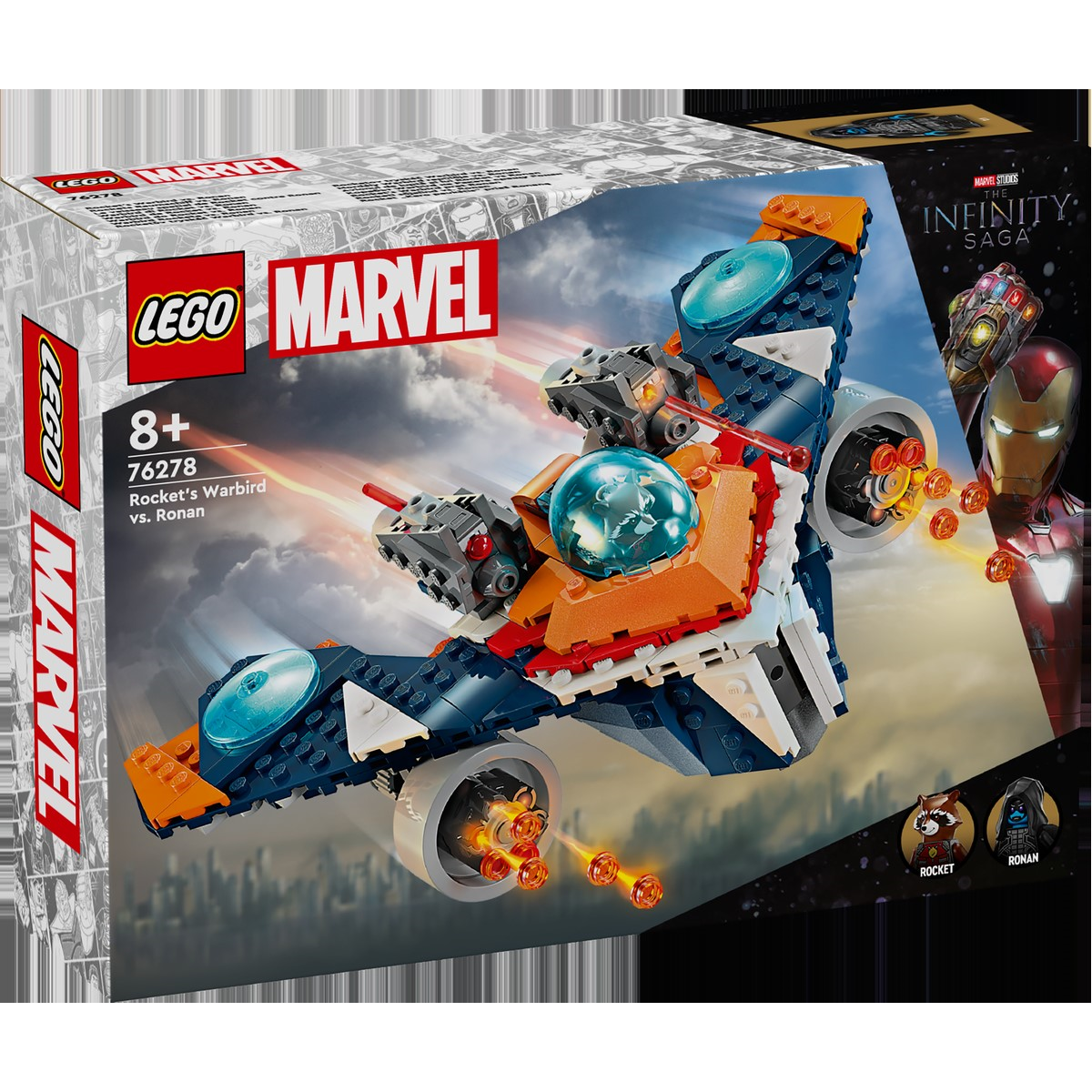 LEGO 76278 Marvel Rocket's Warbird vs. Ronan | NTUC FairPrice