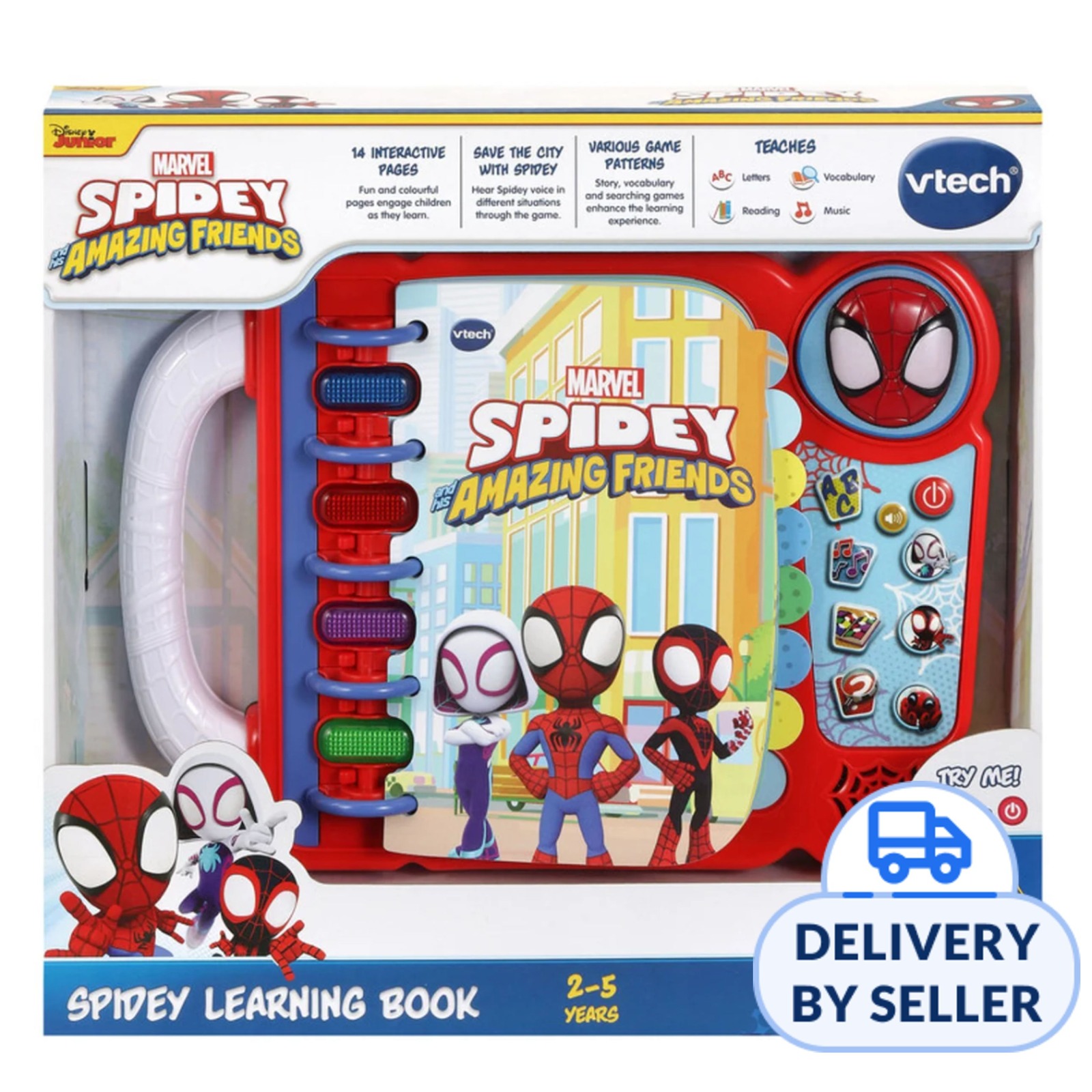 VTech Spidey Learning Book | NTUC FairPrice