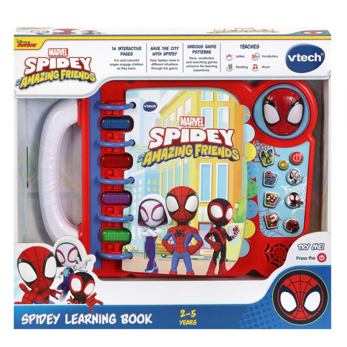 VTech Spidey Learning Book | NTUC FairPrice