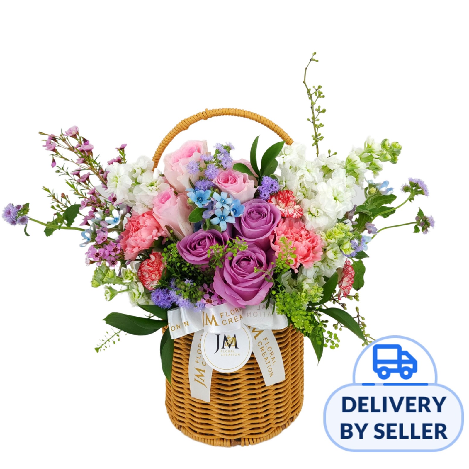 JM Flower Tatiana Flower Basket | NTUC FairPrice