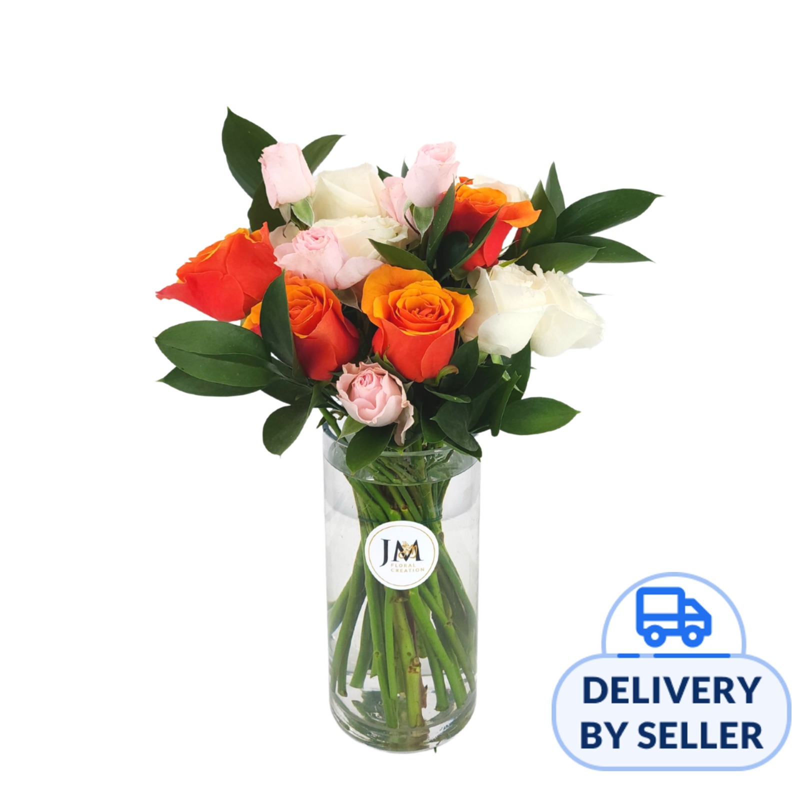 JM Flower Isabella Flower Vase | NTUC FairPrice