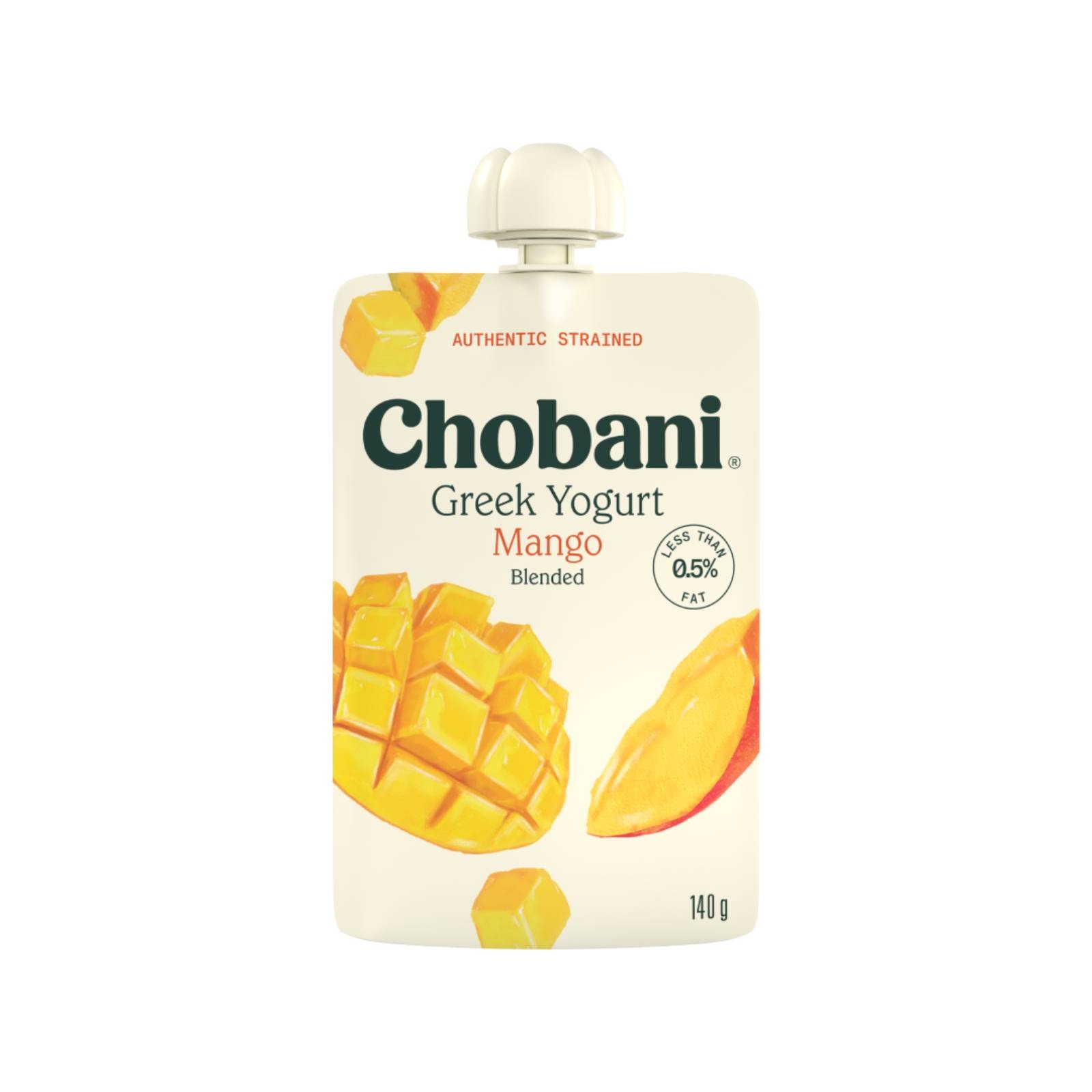Chobani Chobani Greek Yogurt Pouch Mango 140G | NTUC FairPrice