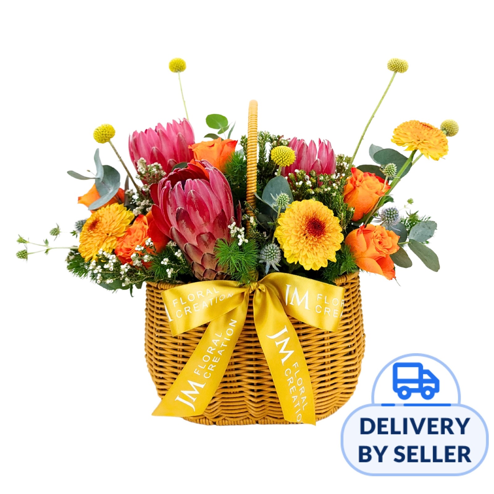 JM Flower Lyra Flower Basket | NTUC FairPrice