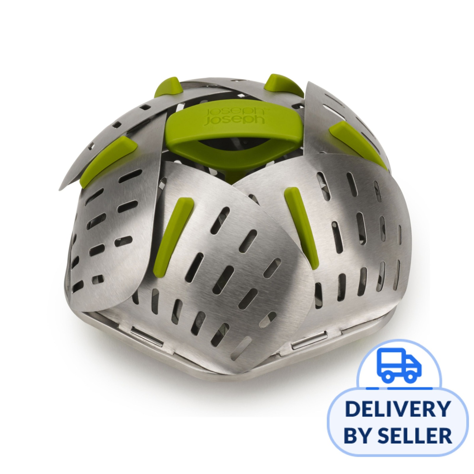 Joseph Joseph Bloom Steel Folding Steamer Basket | NTUC FairPrice