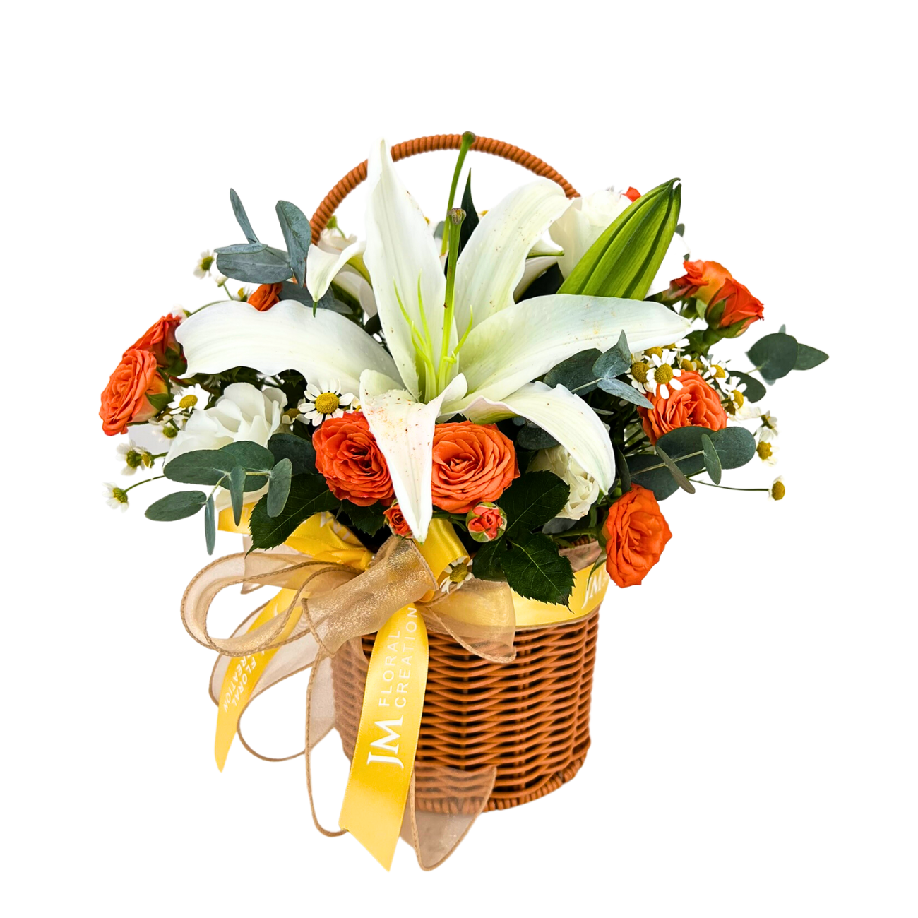 JM Flower Eleanor Flower Basket | NTUC FairPrice