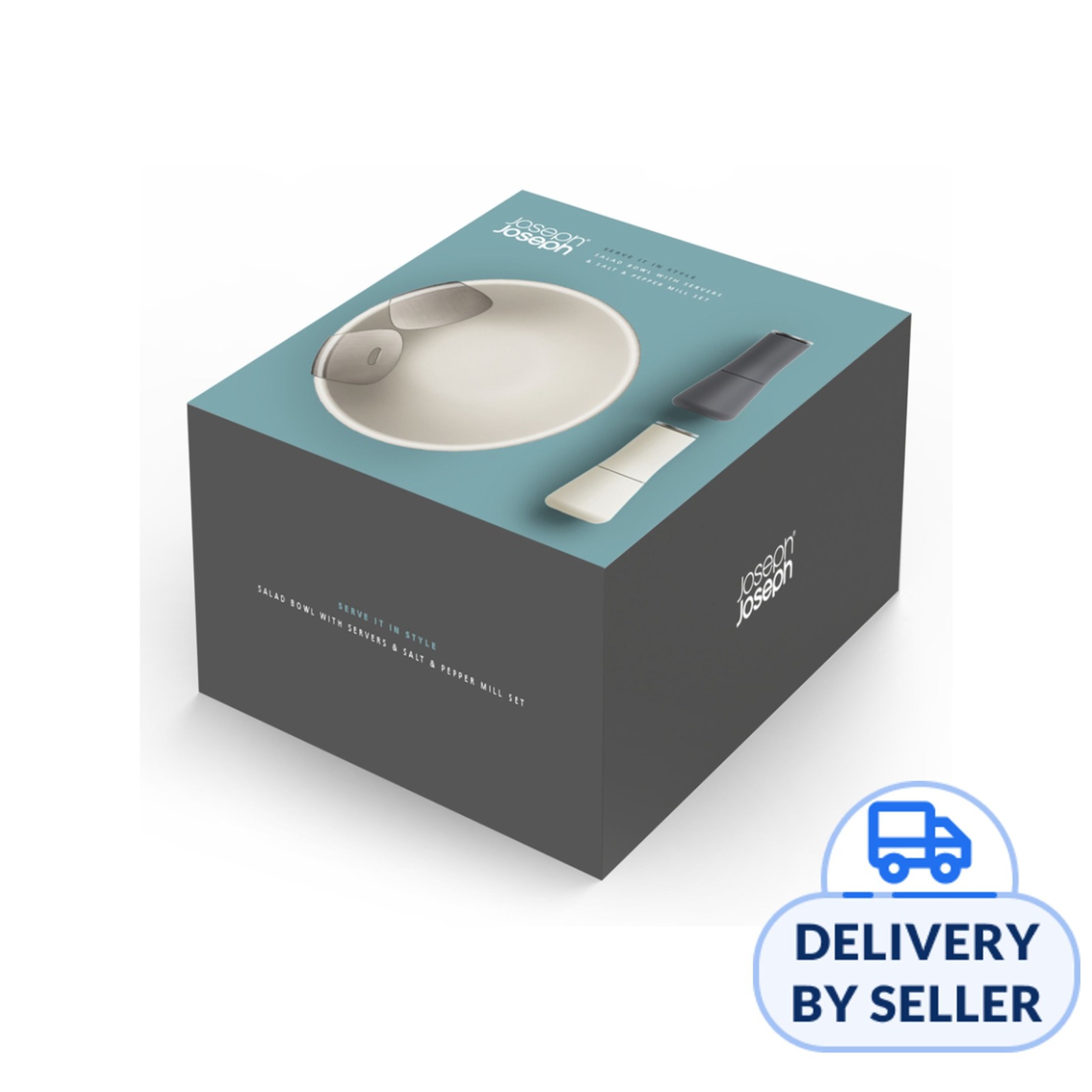 Joseph Joseph Serve it In Style Salad Bowl & Mill Set | NTUC FairPrice