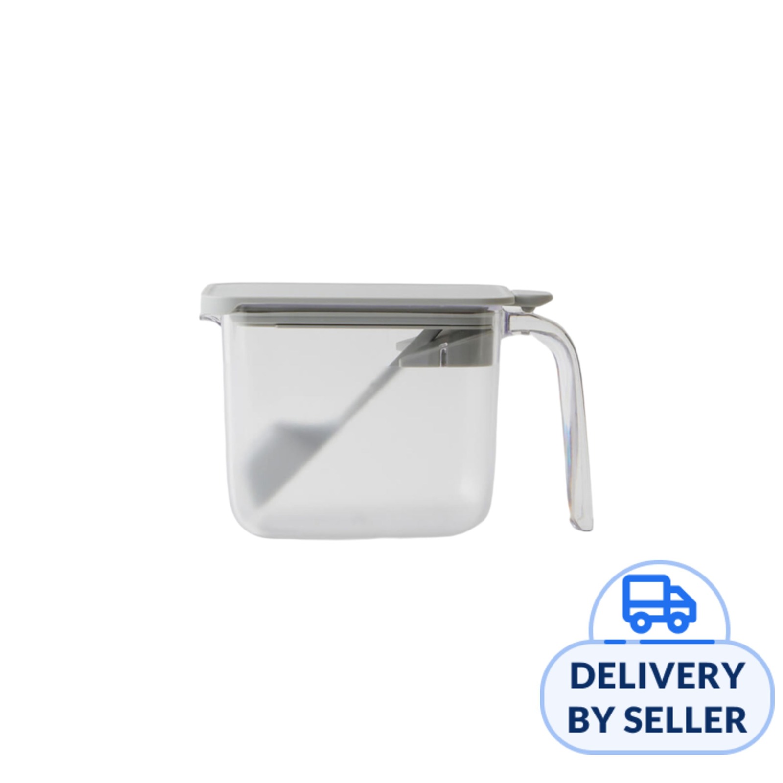 Marna Good Lock Salt/Sugar Container Wide - White | NTUC FairPrice