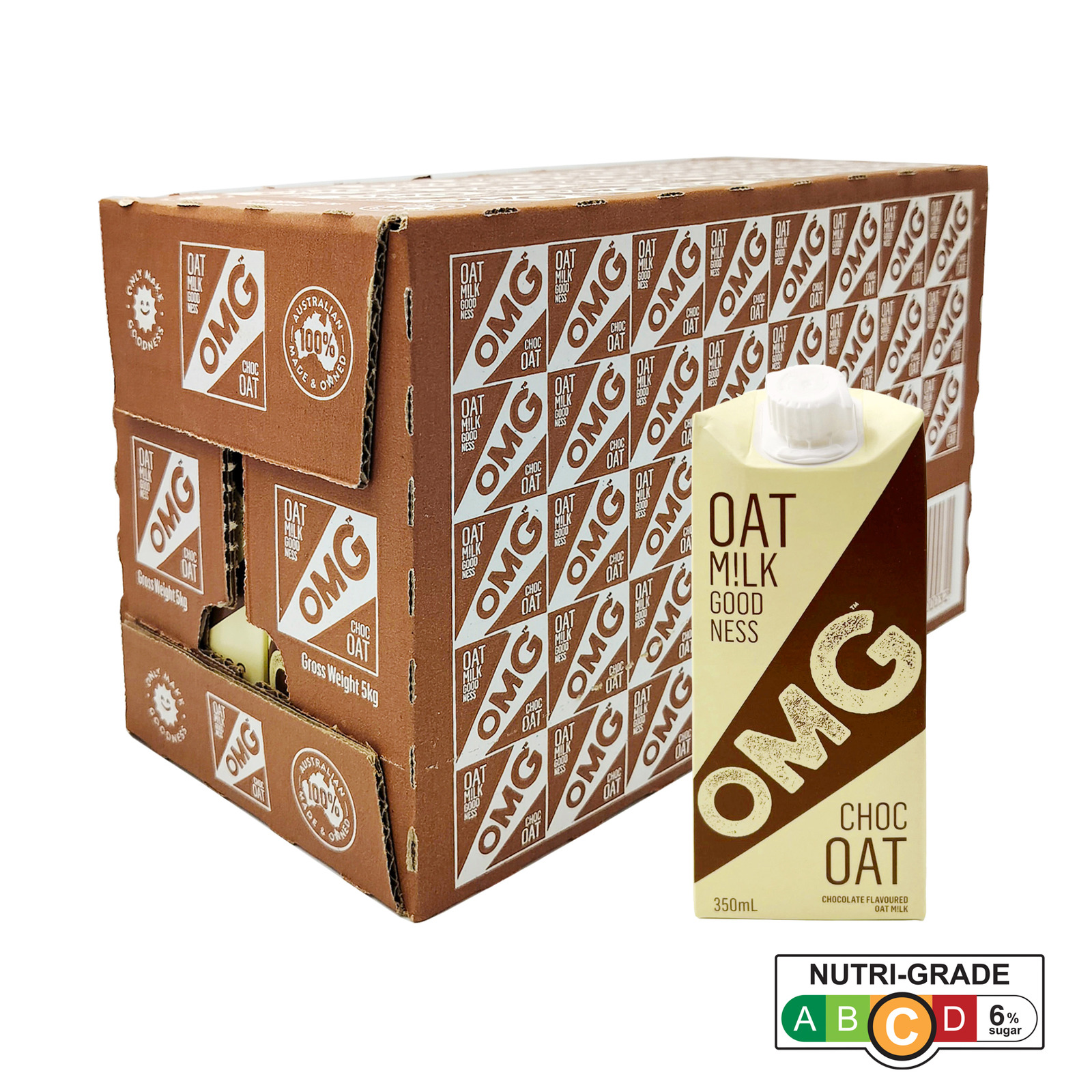 OMG Oat Milk Goodness Barista Choc Oat Milk 12 x 350ML - Case | NTUC ...
