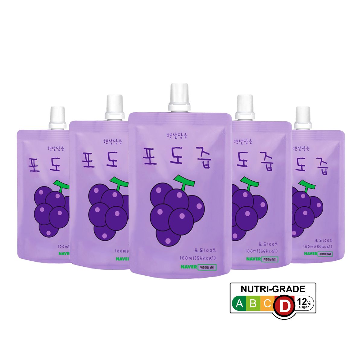 Korea 100% NFC Grape Fruit Juice | NTUC FairPrice