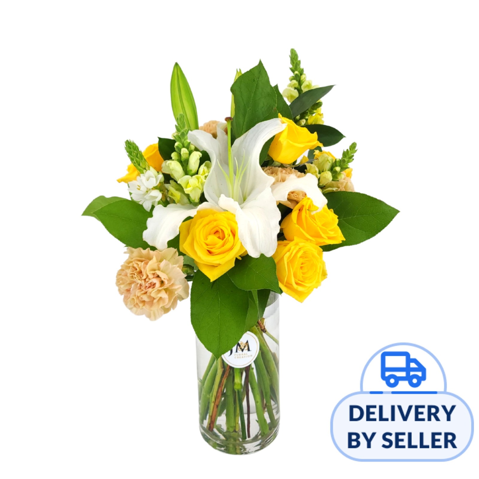 JM Flower Loretta Flower Vase | NTUC FairPrice