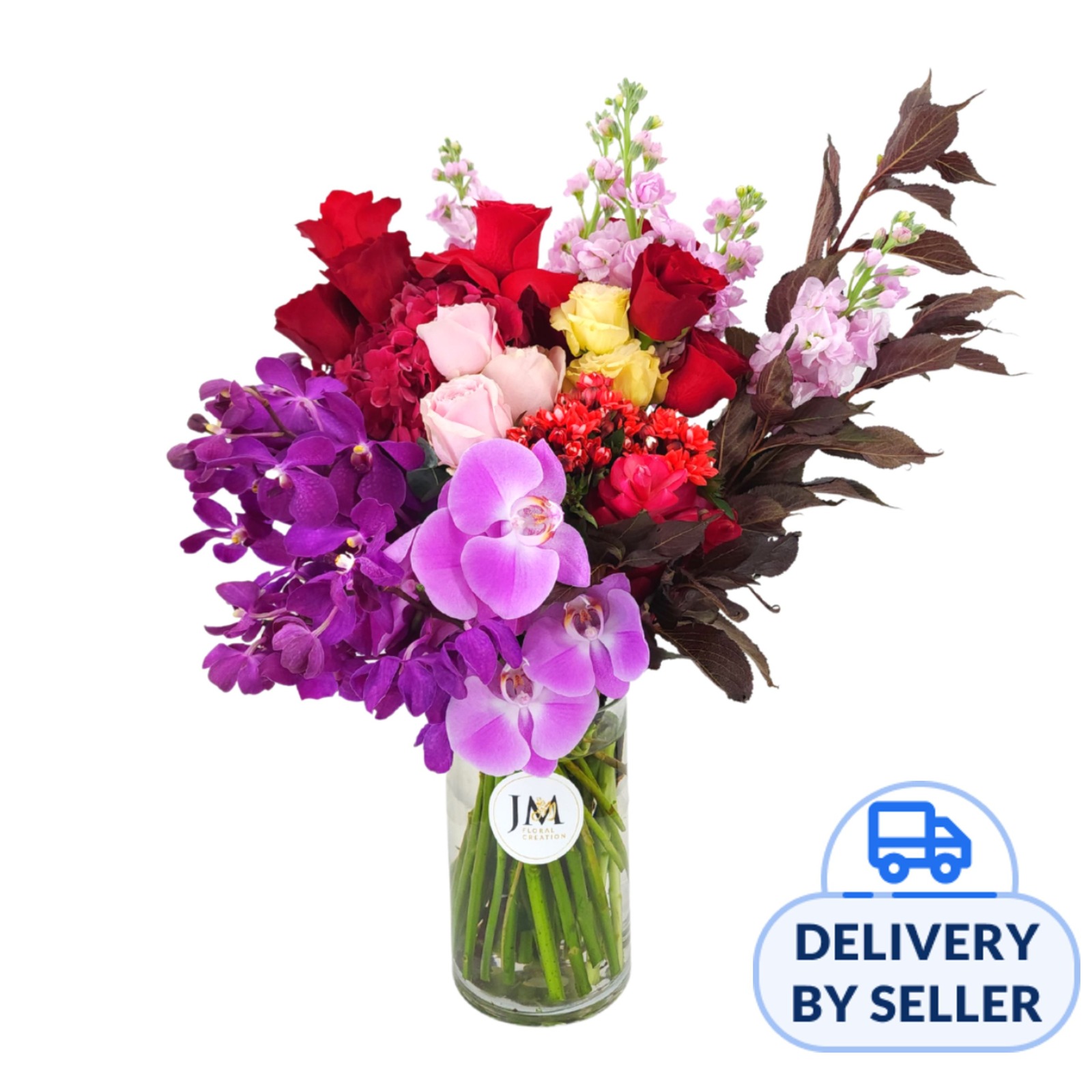 JM Flower Valerie Flower Vase | NTUC FairPrice