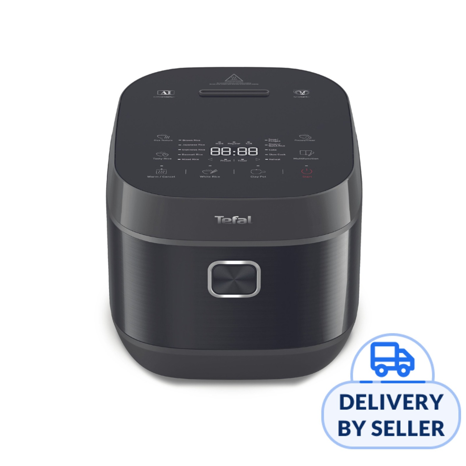 Tefal Delirice Plus Fuzzy Logic 1.8L Rice Cooker RK776B | NTUC FairPrice